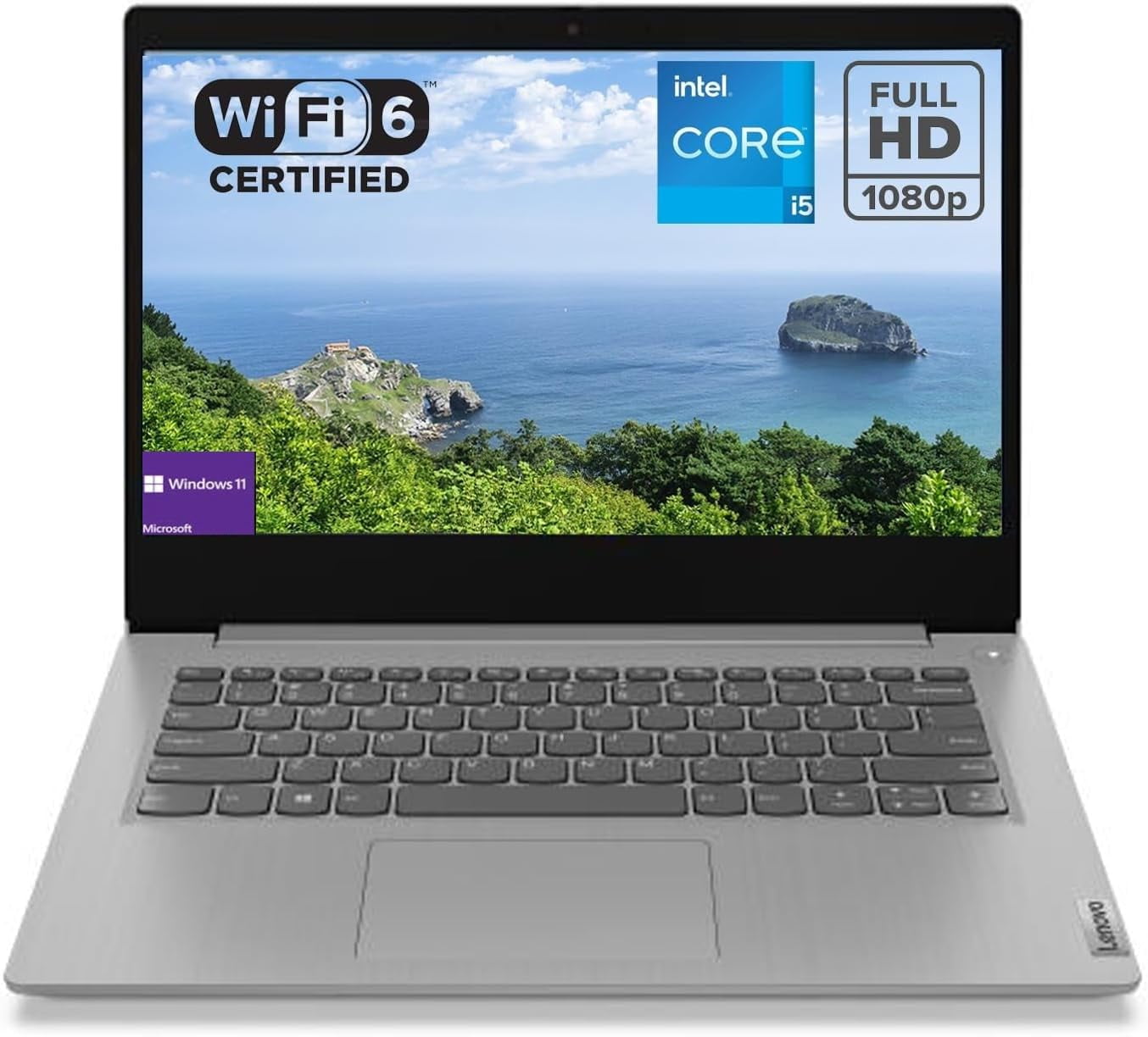 Lenovo Ideapad 3i 14" FHD Anti-glare Laptop, Intel Core i5-1135G7 Quad ...