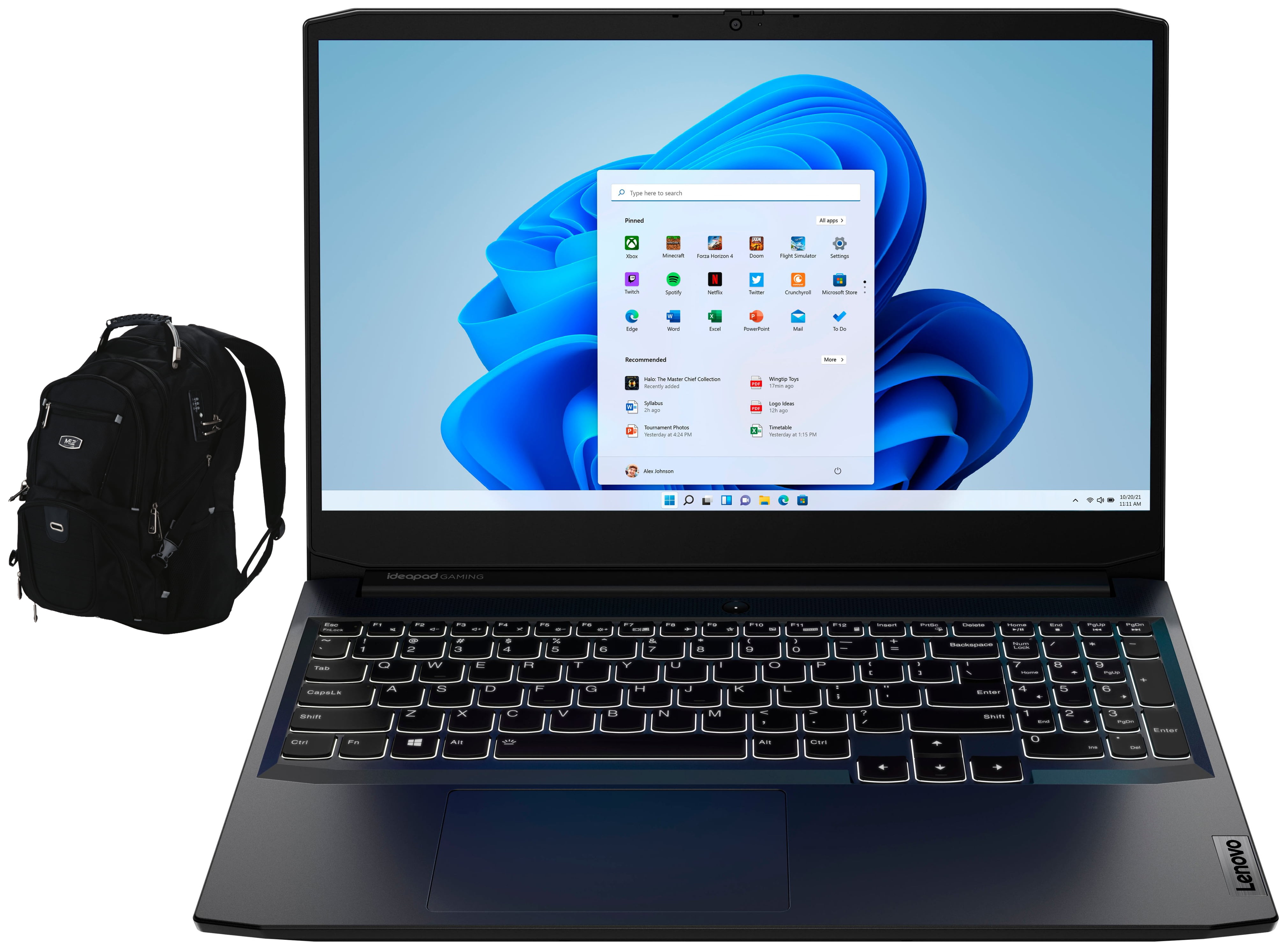 Lenovo Ideapad Gaming 3i-15 Gaming & Business Laptop (Intel i5-11300H 4-Core, 15.6" 120Hz Full ...