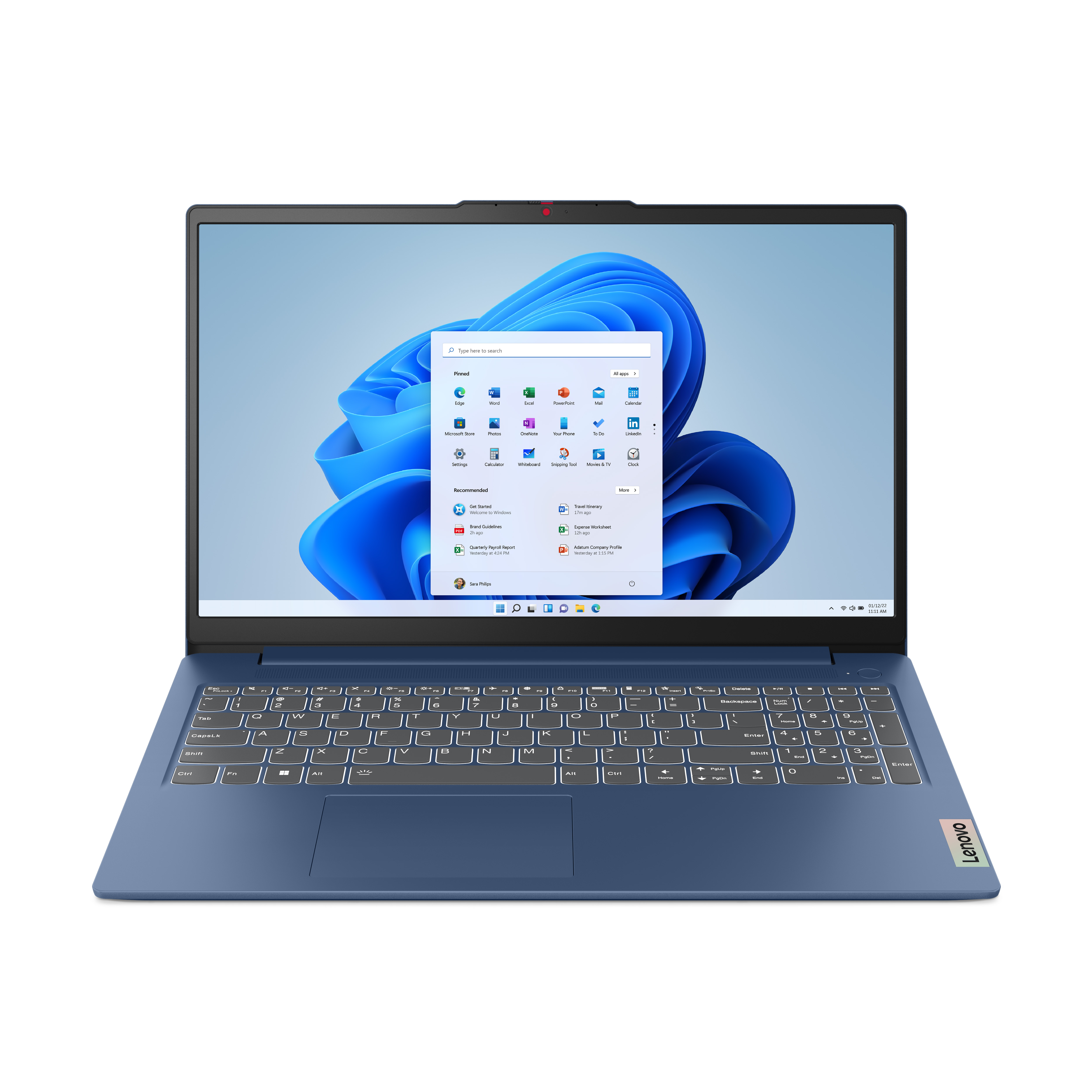 Lenovo 15.6" Casual Toploader T210 - Blue - Walmart.com
