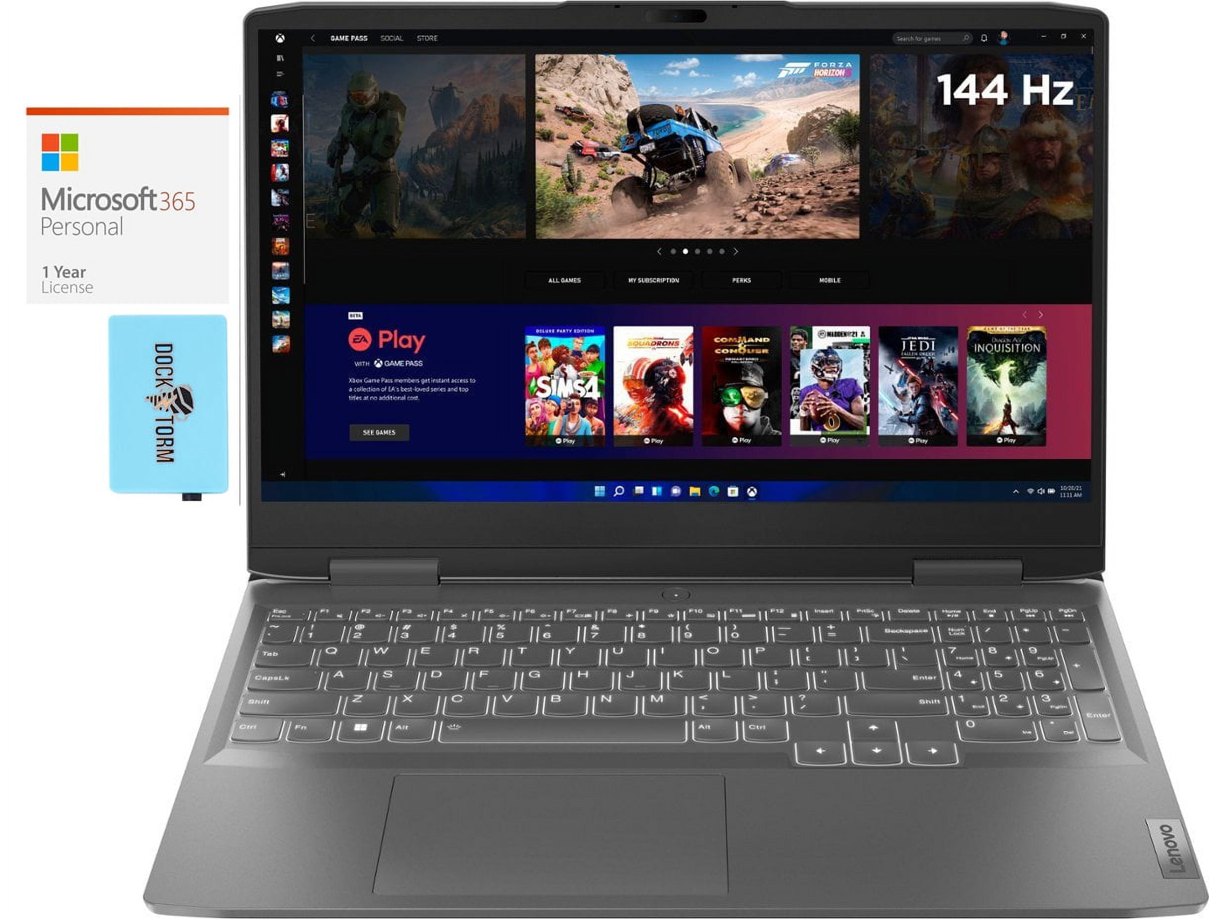 Lenovo LOQ 15APH8 Gaming/Business Laptop (AMD Ryzen 7 7840HS 8-Core, 15.6in 144 Hz Full HD ...