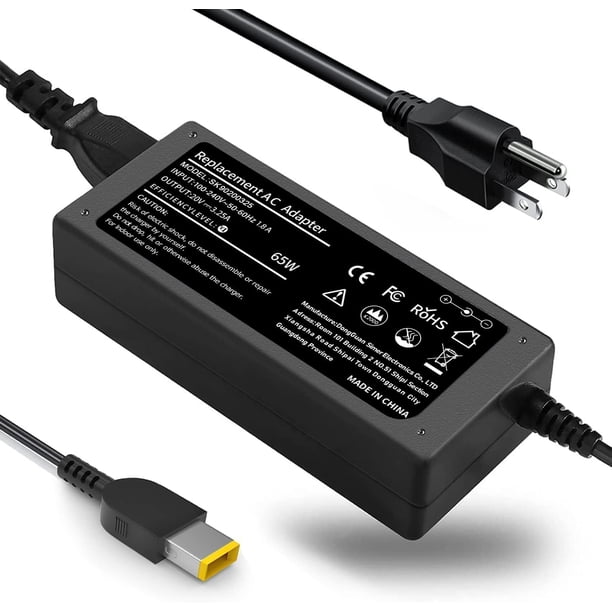 65W Lenovo Laptop Charger for Lenovo Thinkpad T460 T470 T470S T430 T440 ...
