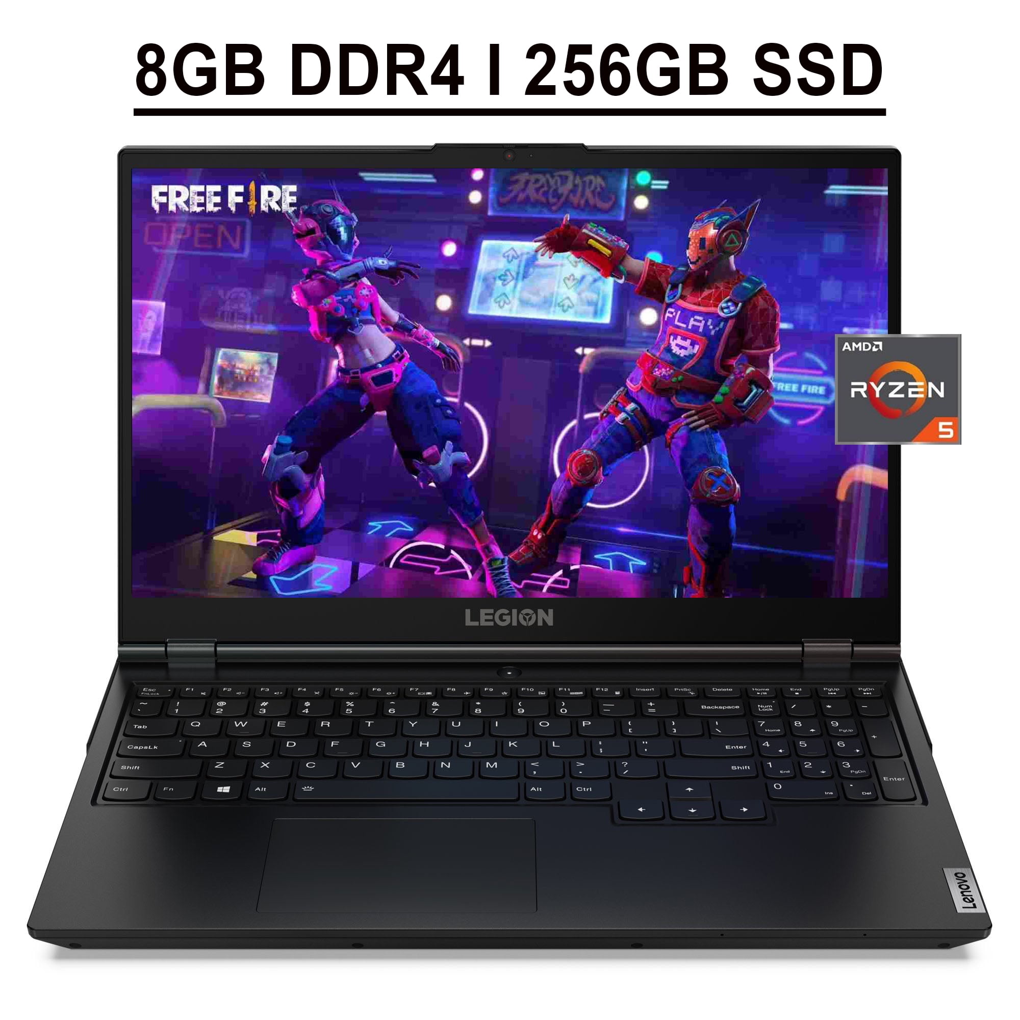 Lenovo Legion 5 15 Gaming Laptop 15.6" FHD IPS 120Hz FreeSync Display ...