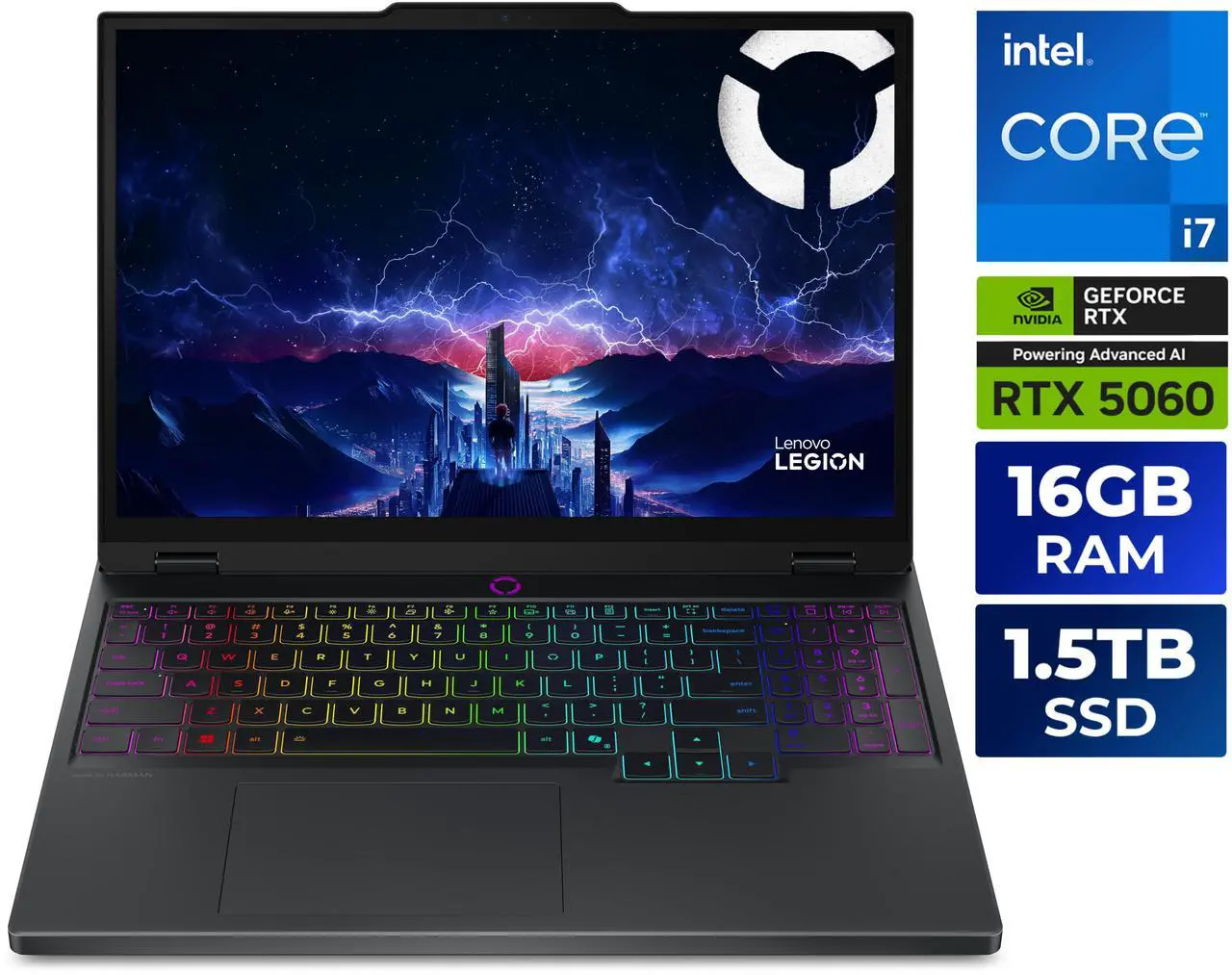 Lenovo Legion 5i - 15.1" GeForce RTX 5060 Laptop GPU - Intel Core i7 ...
