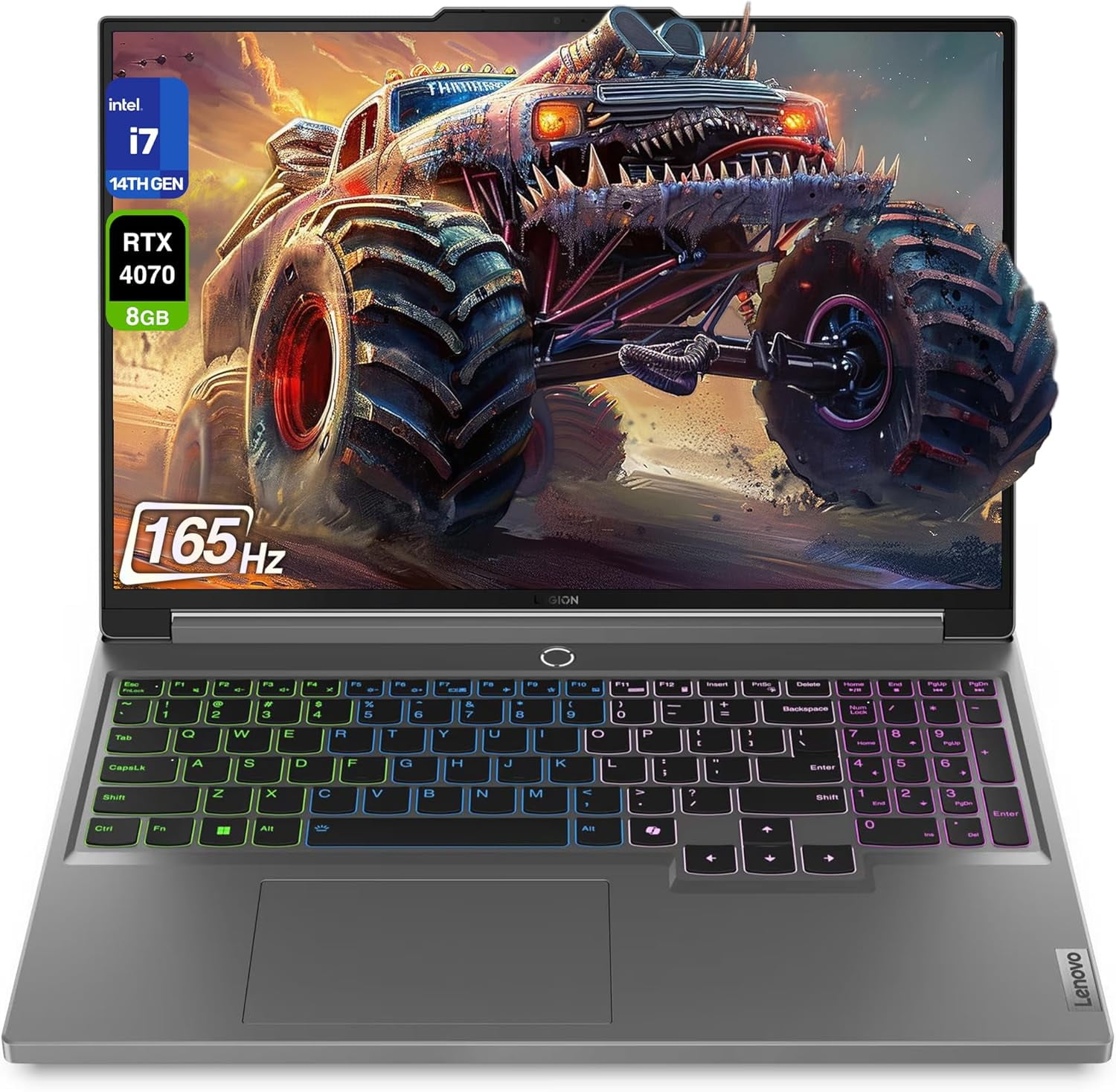 Lenovo Legion 5i Gaming Laptop, Intel i7-14650HX, 32 GB DDR5 RAM, 512 GB PCIe SSD, 16" WQXGA ...