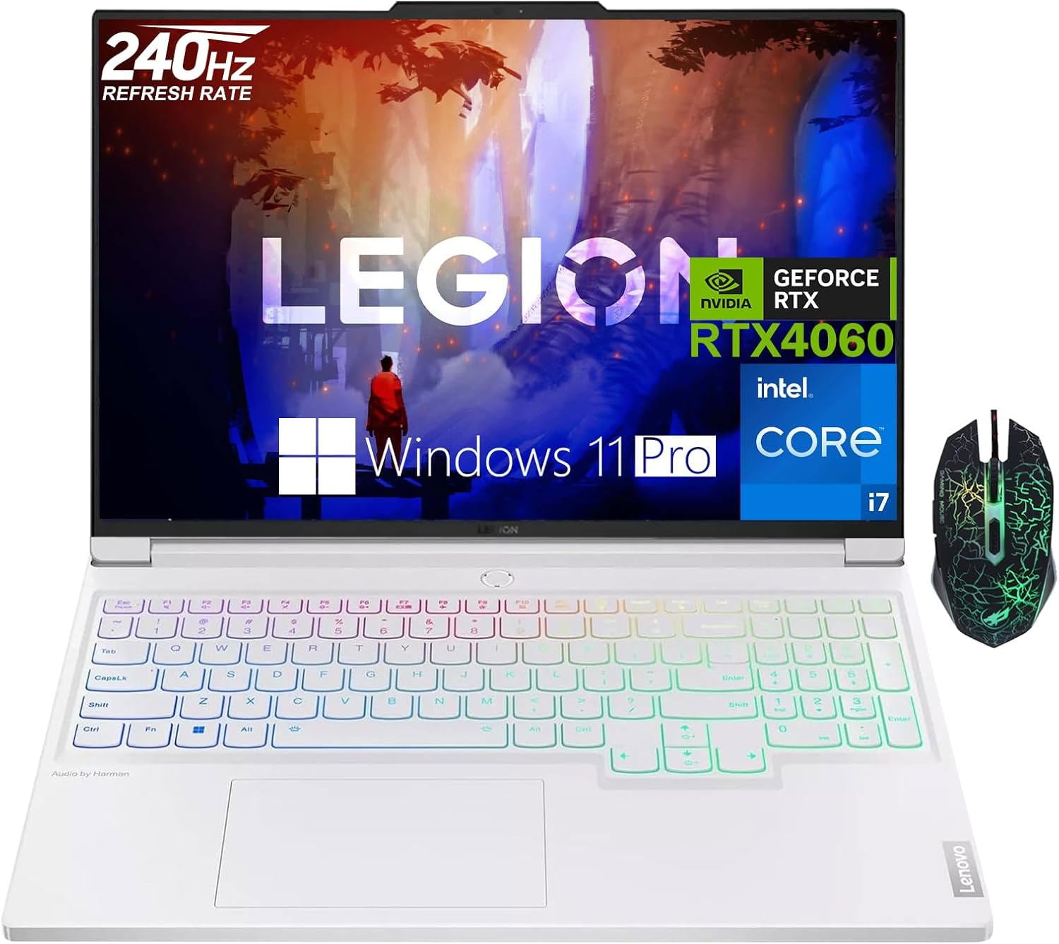 Lenovo Legion 7i Gaming Laptop, 16" WQXGA 240Hz Computer, Intel Core i7 ...
