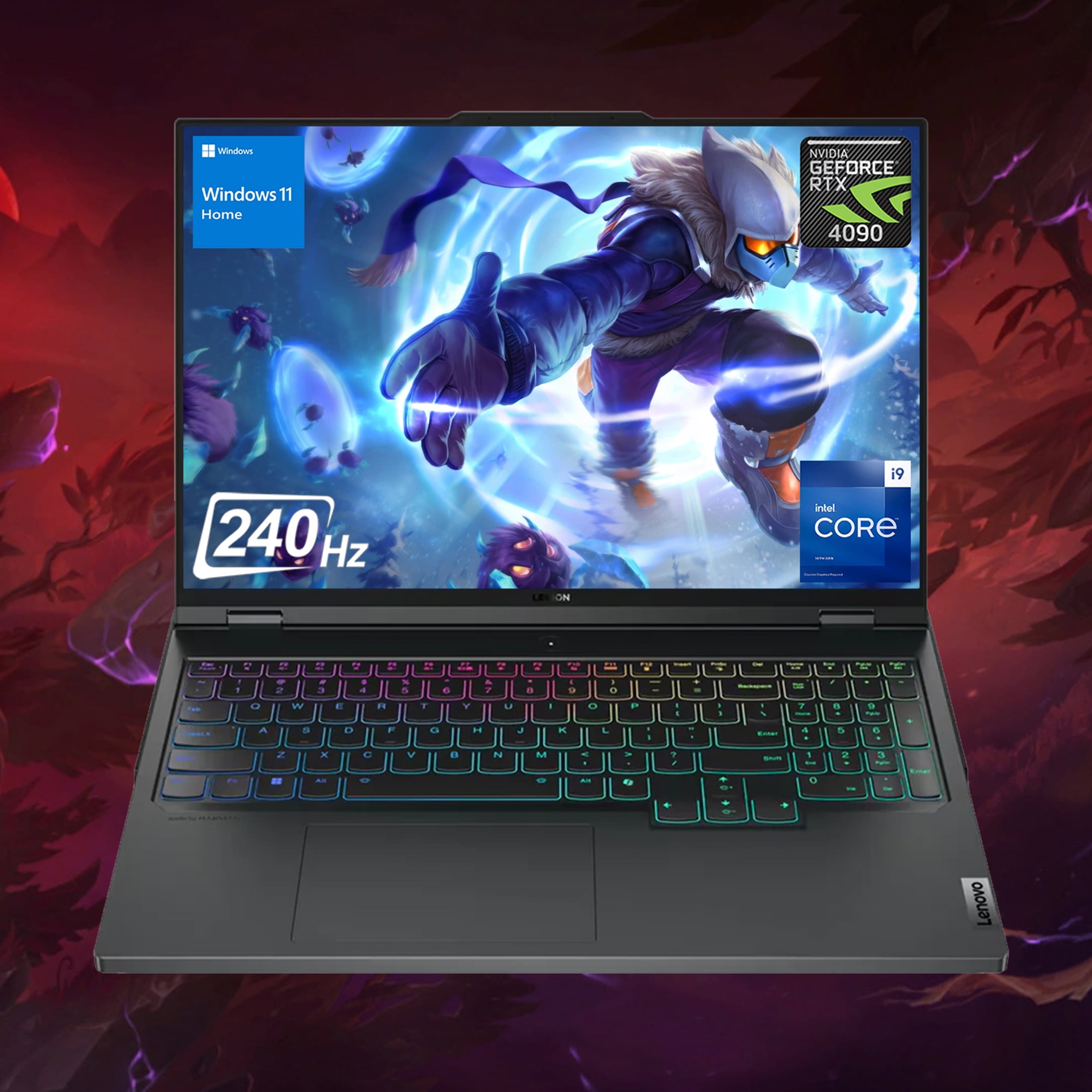 Lenovo Legion Gaming Laptop, 16" WQXGA 240Hz, Intel Core i9-14900HX ...