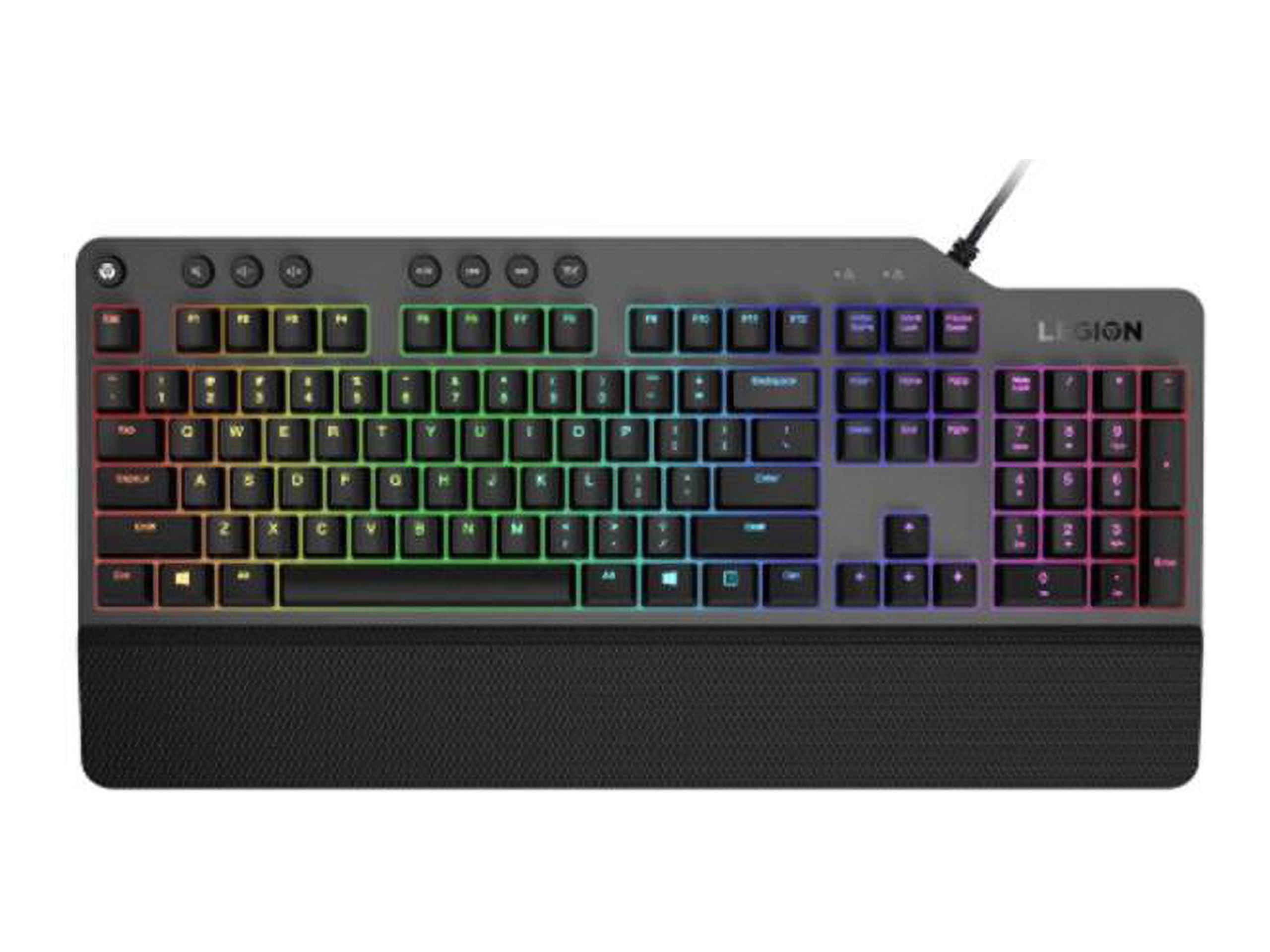 Lenovo Legion K500 RGB Mechanical Gaming Keyboard - US English, Wired ...