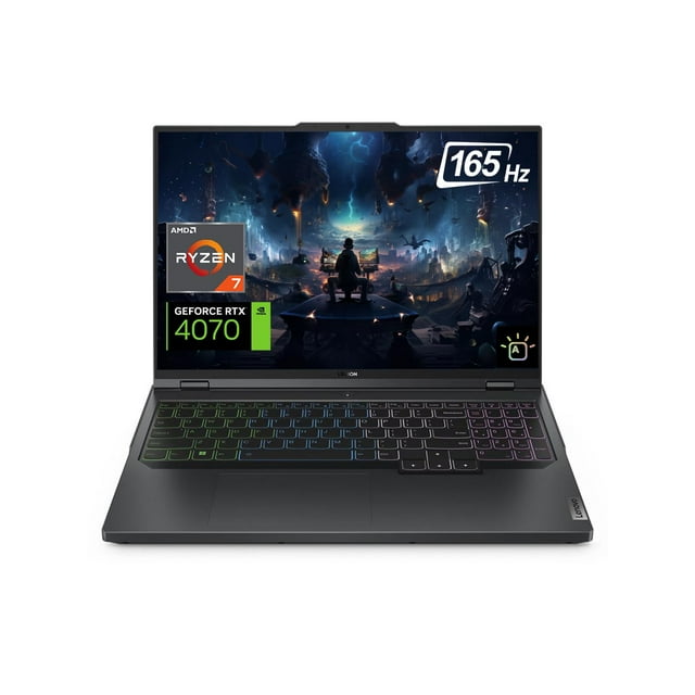 Lenovo Legion Pro 5 Gen 8 Gaming Laptop, 16" WQXGA 165Hz Display, AMD Ryzen 7 7745HX Processor ...