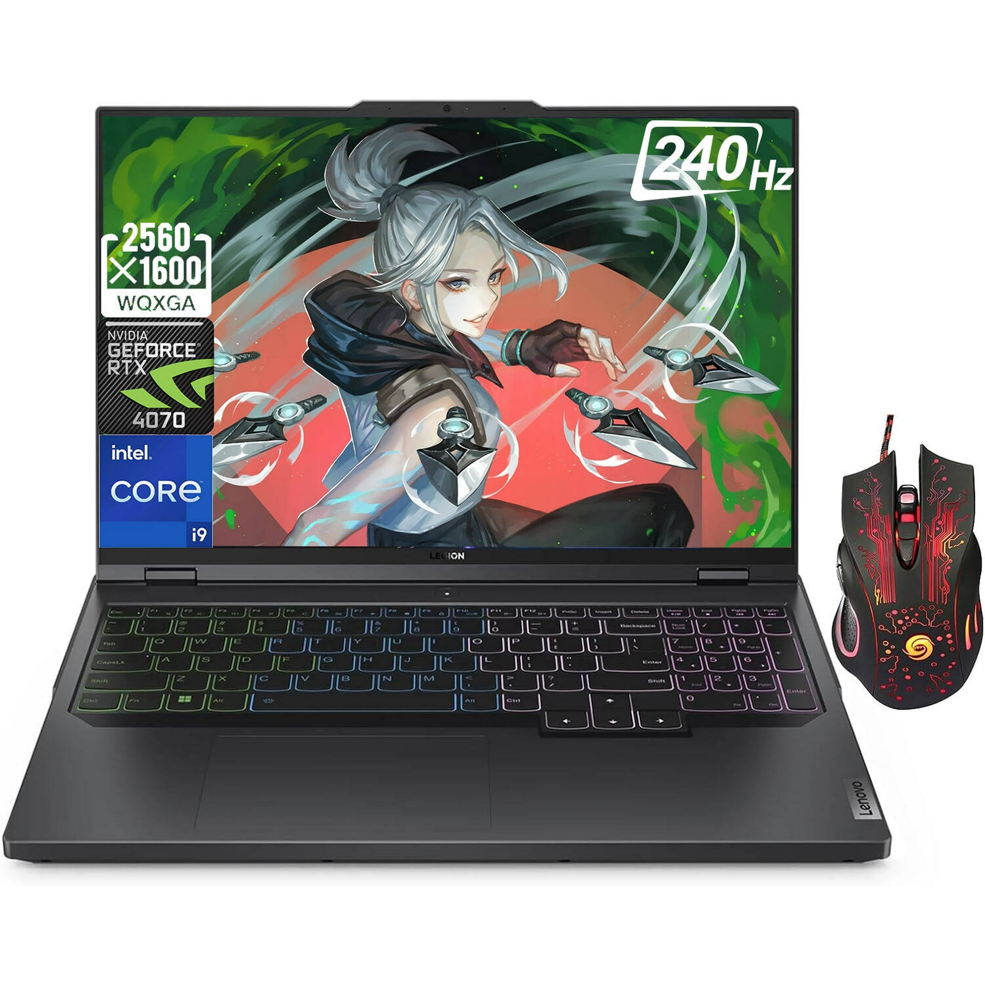 Lenovo Legion Pro 5i 16" WQXGA Gaming Laptop, Intel Core i9-13900HX ...