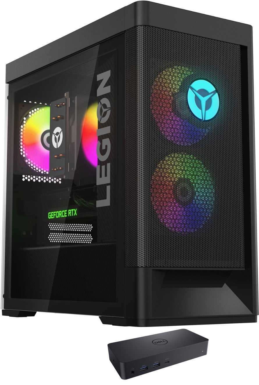 Lenovo Legion Tower 5i Gaming/Entertainment Desktop PC (Intel i5-12400 ...