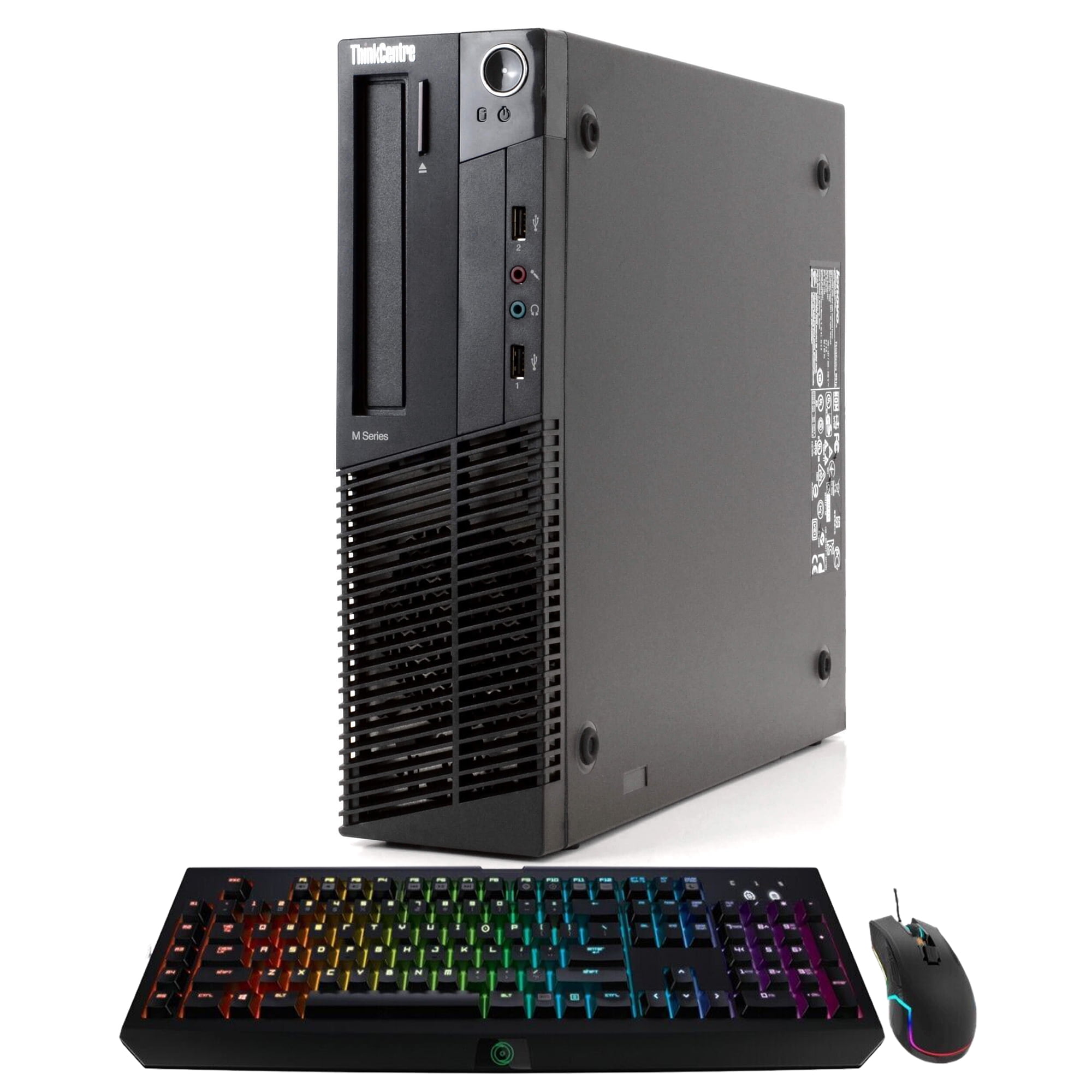 Pre-Owned Lenovo M92P Desktop Computer PC - Intel Quad-Core i5, 256GB ...