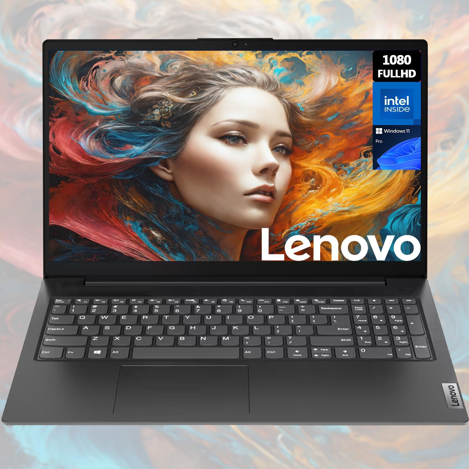 Lenovo New V15 FHD Laptop, Intel Quad-core Processor, 8GB RAM, 256GB ...