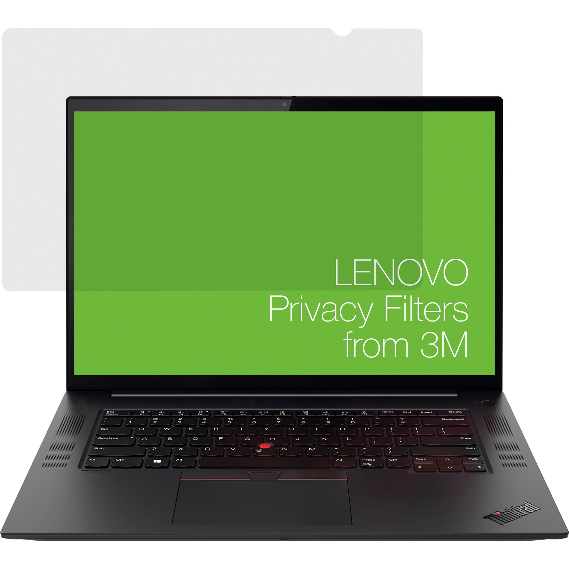 Lenovo Privacy Screen Filter Matte - For 16LCD Notebook - 16:10 - 1 P ...