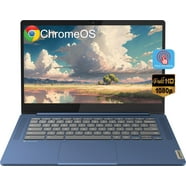 Lenovo IdeaPad 3i Chromebook 15.6” Full HD Laptop, Intel Celeron N4500 ...