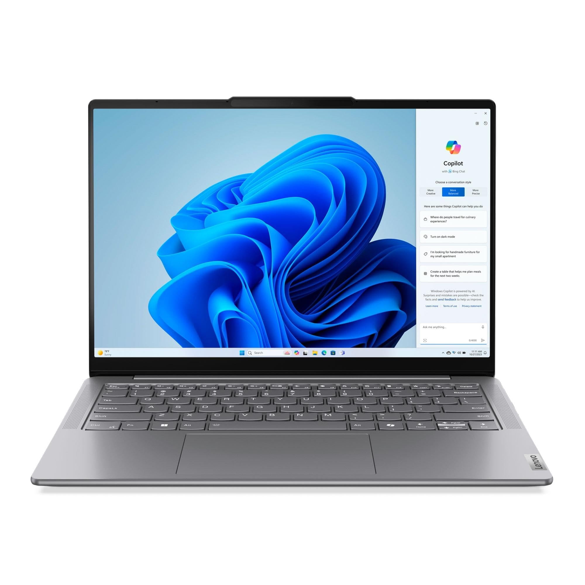 Lenovo Slim 7 Laptop, 2024, 14" 1920 x 1200 Touch, Intel Core Ultra 7 ...