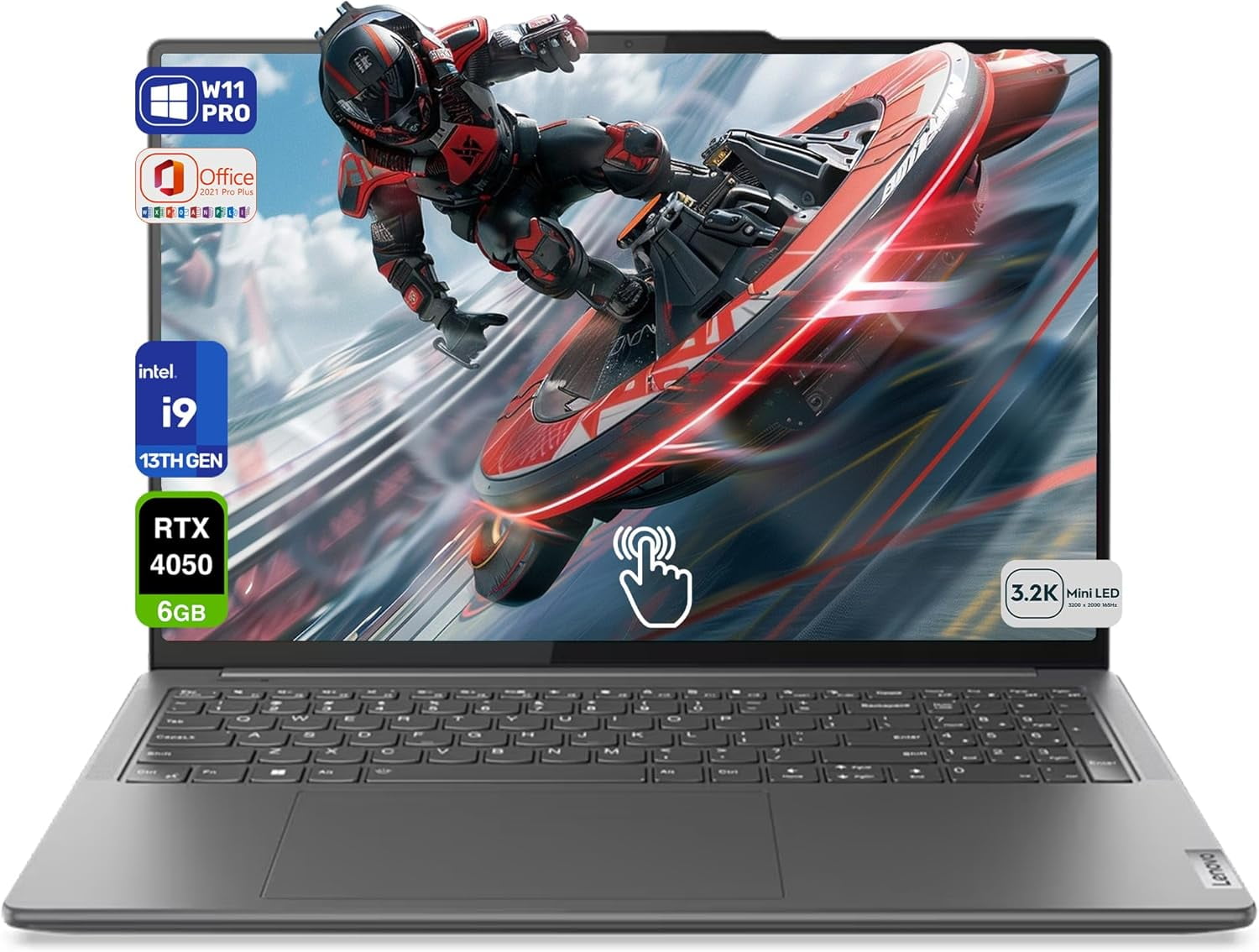 Lenovo Slim Pro 9 Gaming Laptop, Intel i9-13905H, 32 GB LPDDR5X RAM, 2 ...