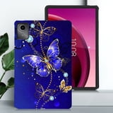 for Lenovo Tab M11 2024 Floral Pattern Case, Luxury Ultra Slim Flexible ...
