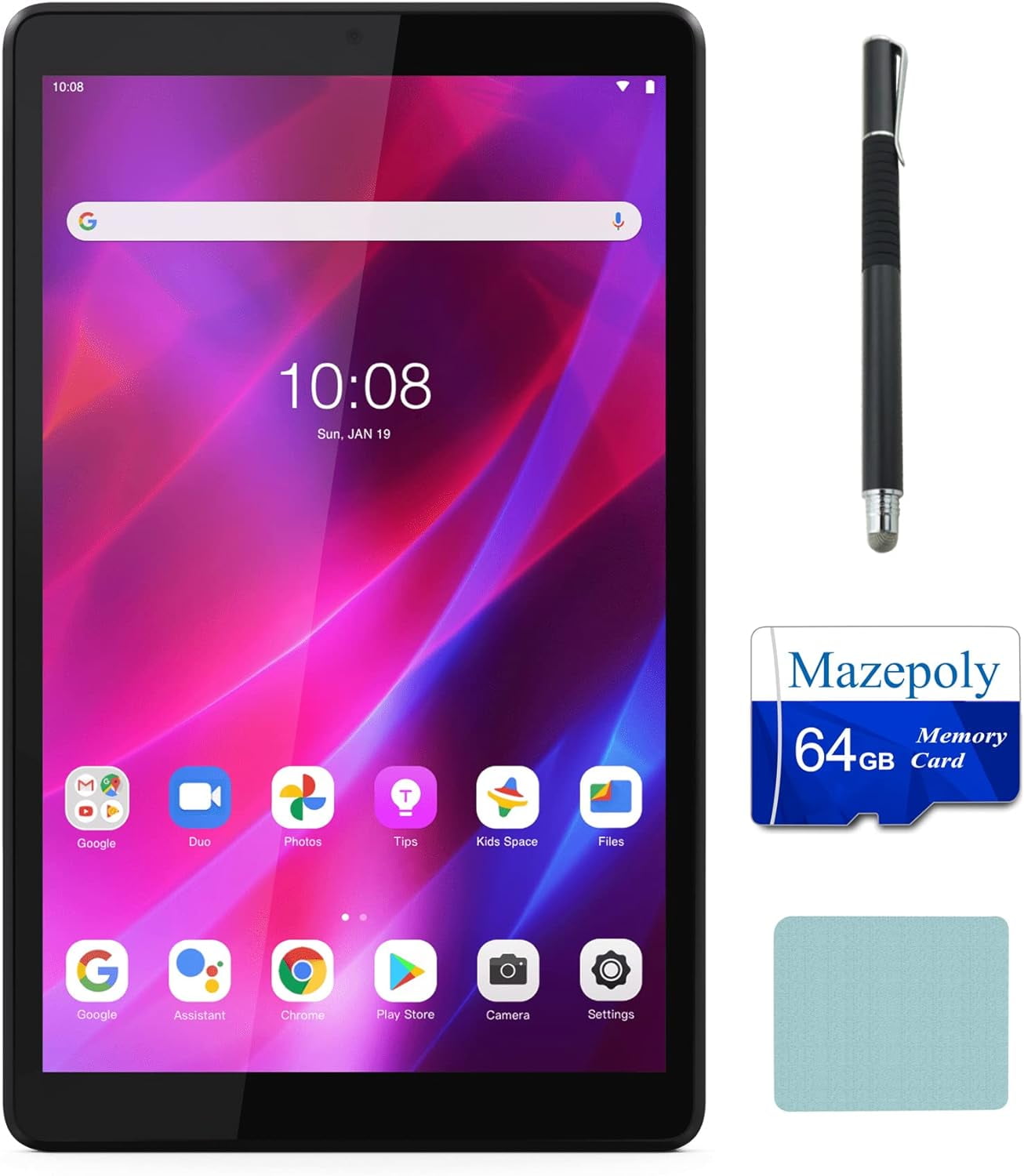 Lenovo Tab M8 Tablet, 8 inch HD IPS Display, Android 11, Quad-Core ...
