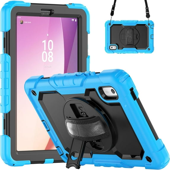 Lenovo Tab M9 heavy-duty shock resistant protective case with 360 ...