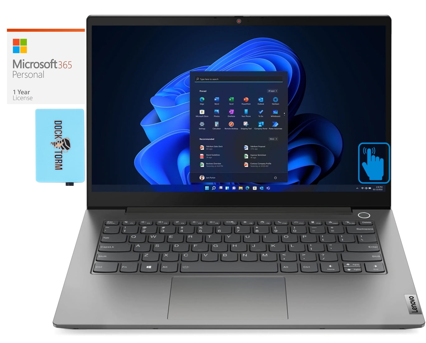 Lenovo ThinkBook 14 Gen 4 Home/Business Laptop (AMD Ryzen 7 5825U 8 ...