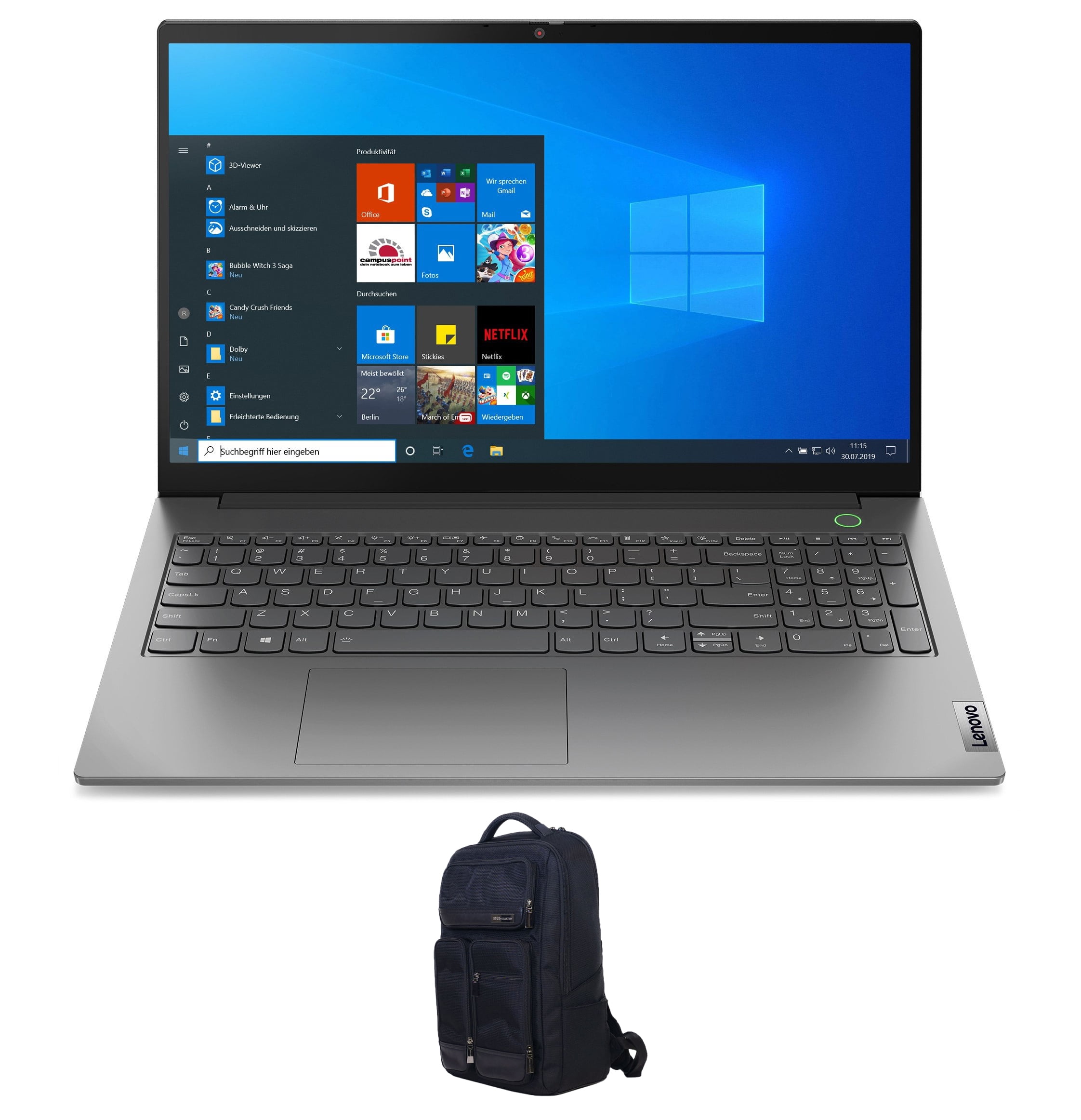 Lenovo ThinkBook 15 G3 ACL Home/Business Laptop (AMD Ryzen 5 5500U 6-Core, 15.6in 60Hz Full HD ...