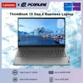 Lenovo ThinkBook 15 Gen 4 Business Laptop, 15.6" FHD Display, Intel Core i7-1255U, 8GB RAM ...