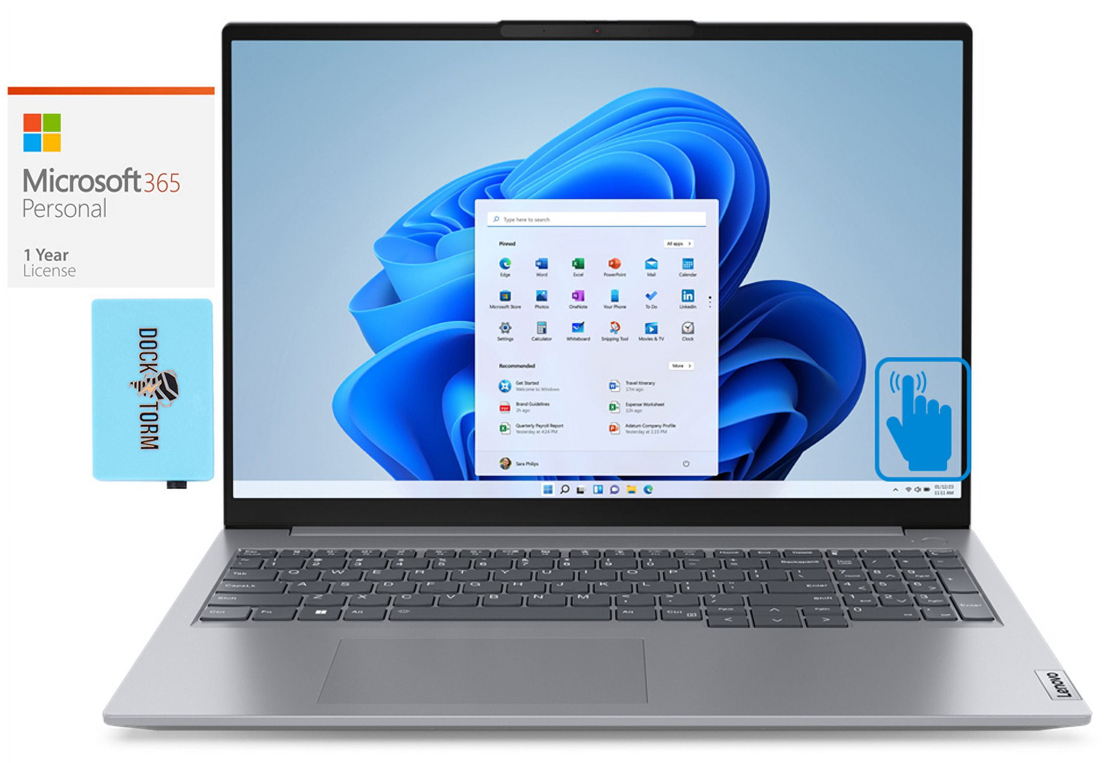 Lenovo ThinkBook 16 Gen 6 Home/Business Laptop (Intel i7-1355U 10-Core ...