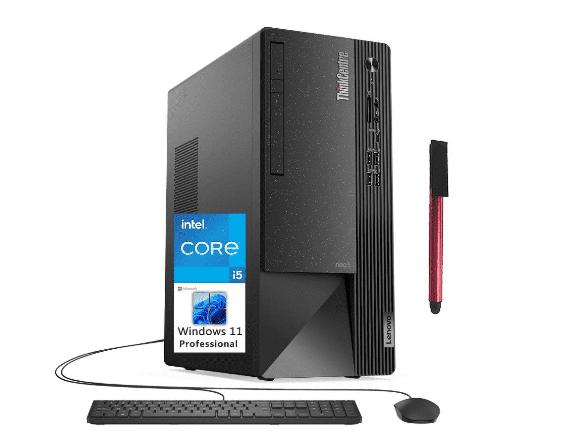 Lenovo ThinkCentre 50T Tower Desktop Computer, 12th Gen Intel i5-12400 ...