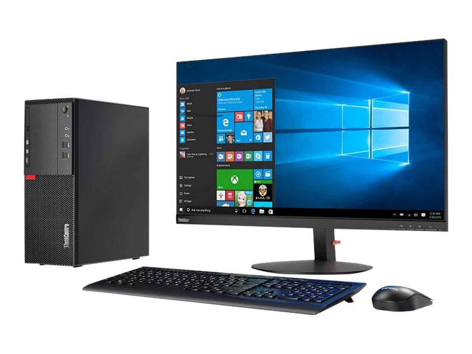 Lenovo ThinkCentre M710t 10M9 - Tower Core i3 7100 - RAM 4 GB - HDD 1 ...
