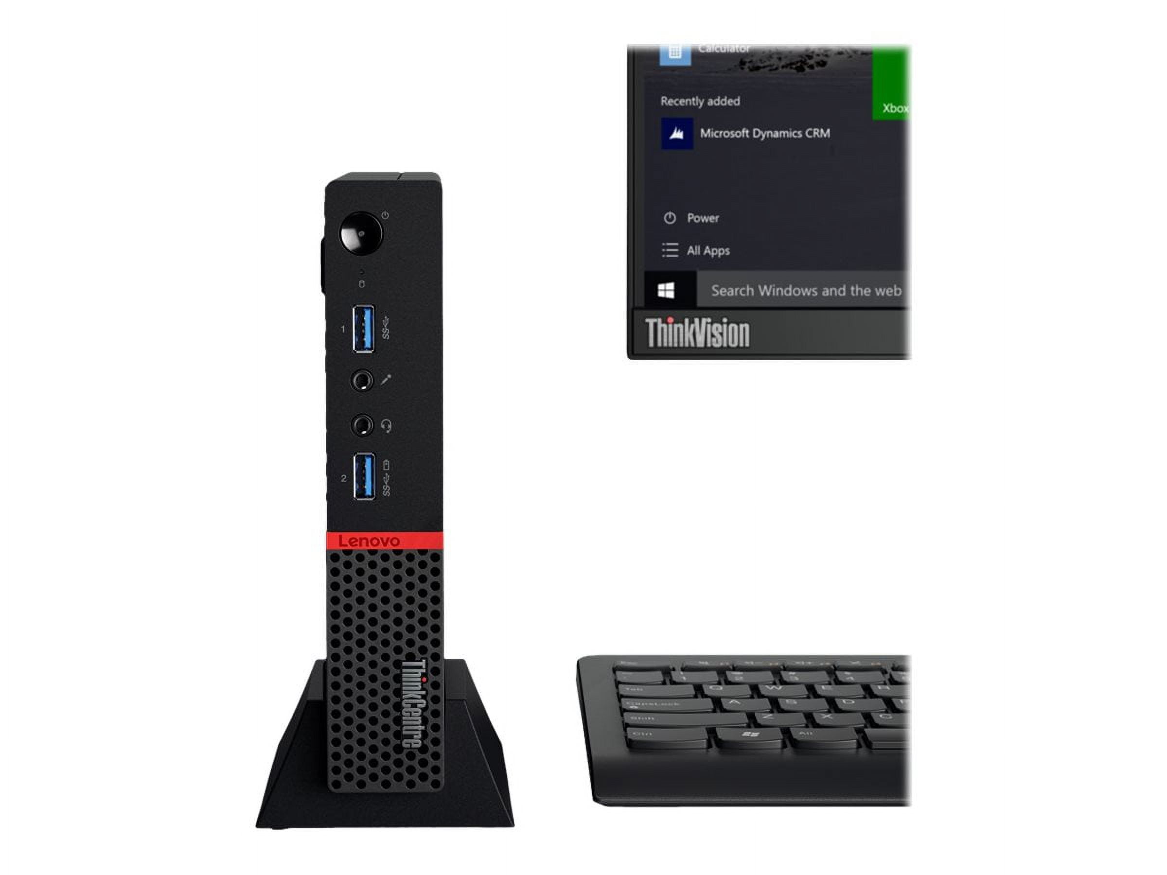 Lenovo ThinkCentre M600 10G9S01Q00 Desktop Computer, Intel Pentium ...
