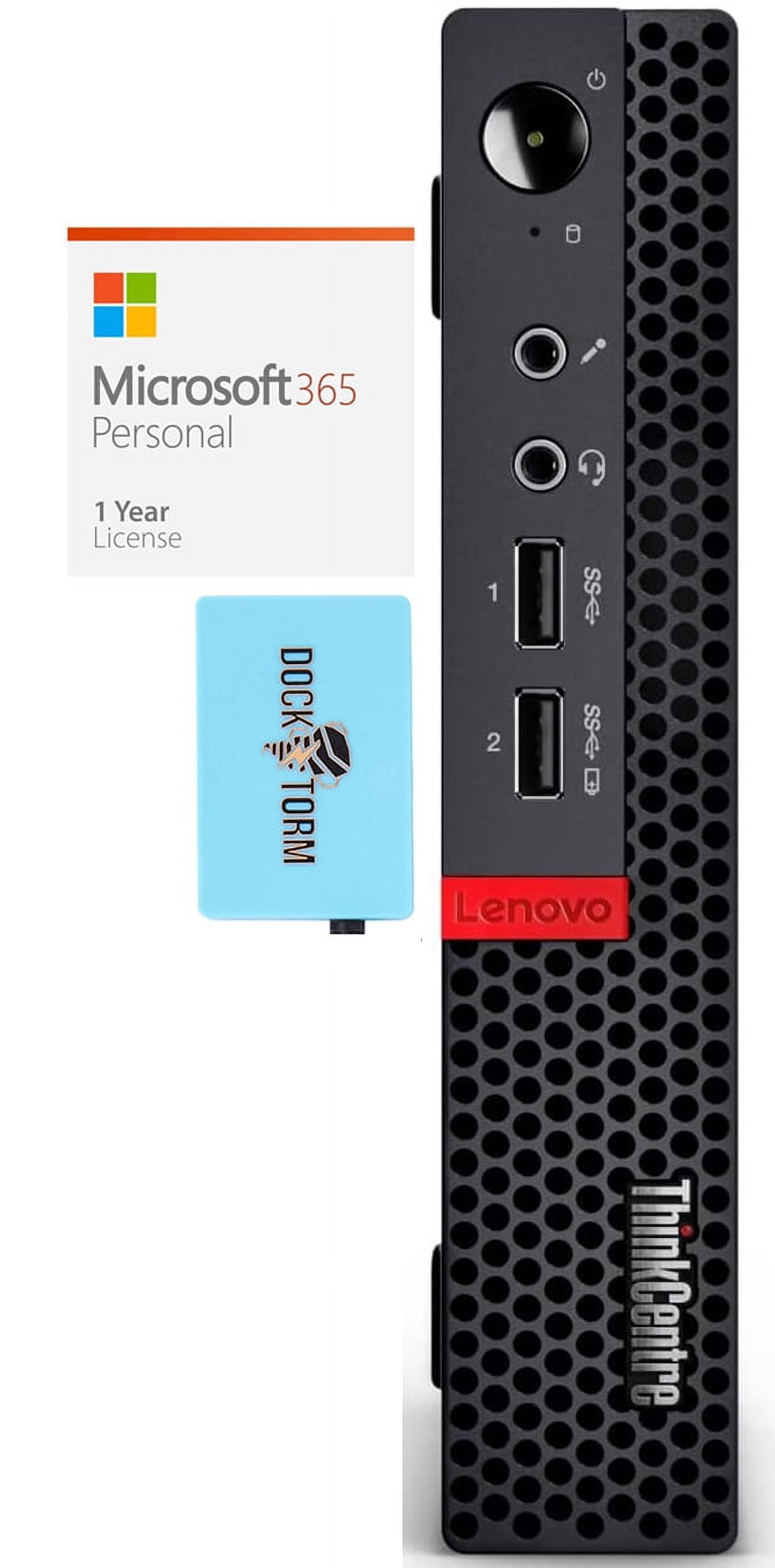 Lenovo ThinkCentre M625q Home/Business Mini Desktop (AMD E2-9000e 2 ...
