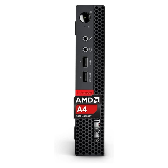 Lenovo ThinkCentre M625q Mini Form Business Desktop, AMD Dual-Core ...