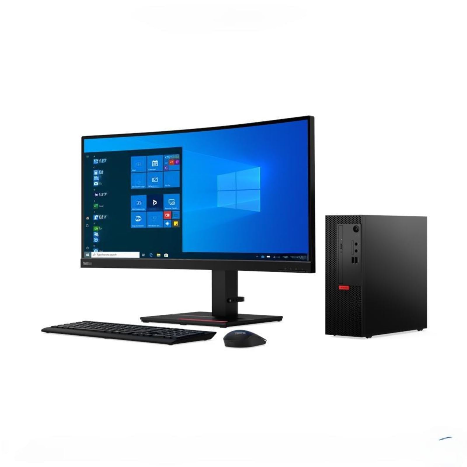 Lenovo ThinkCentre M70c Tower Desktop | Core i3-10100 - 128GB SSD Hard ...