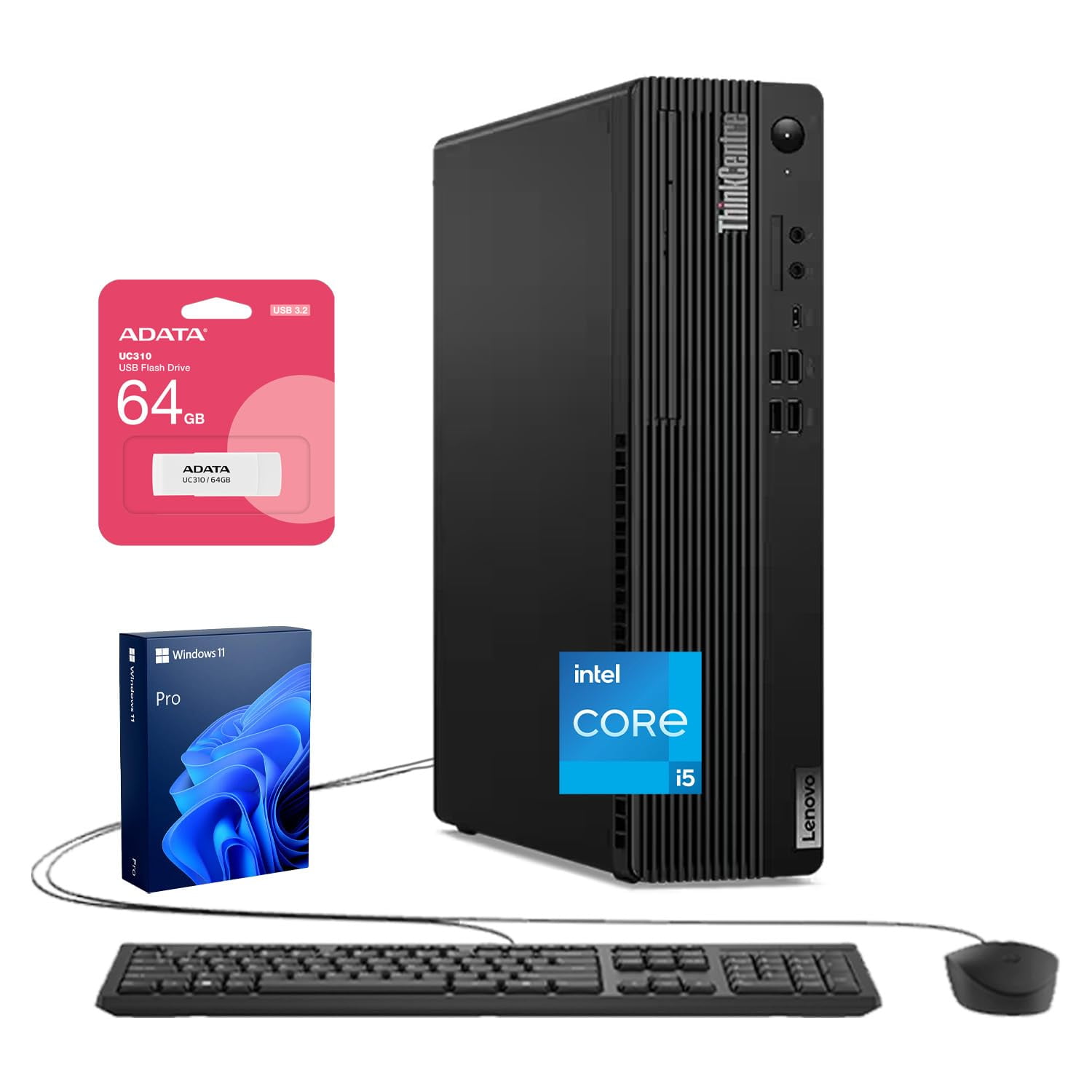 Lenovo ThinkCentre M70s Small Form Factor Business Desktop, 14th Gen ...