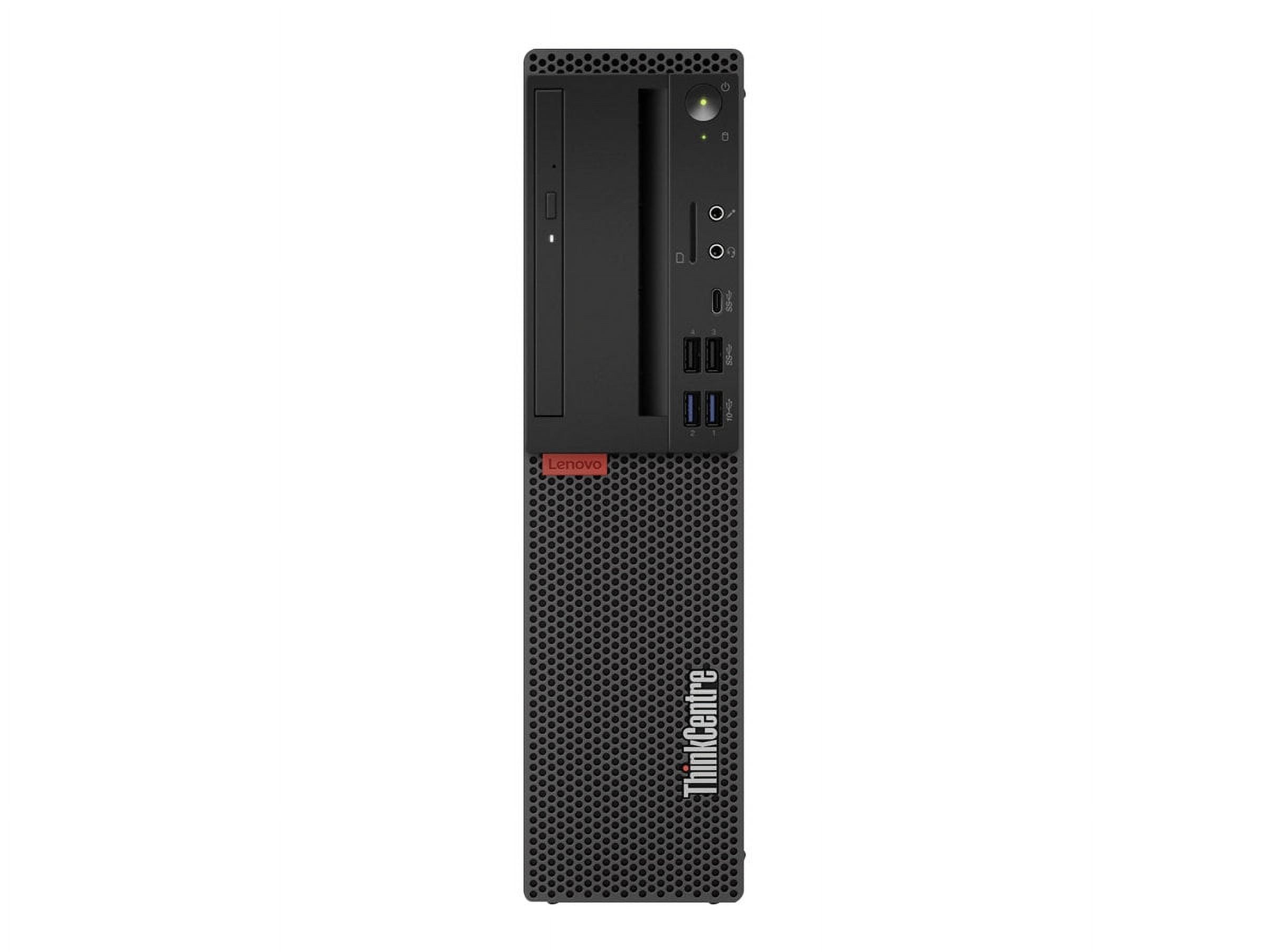 Lenovo ThinkCentre M720s 10ST001TUS Desktop Computer, Intel Core i3 8th ...