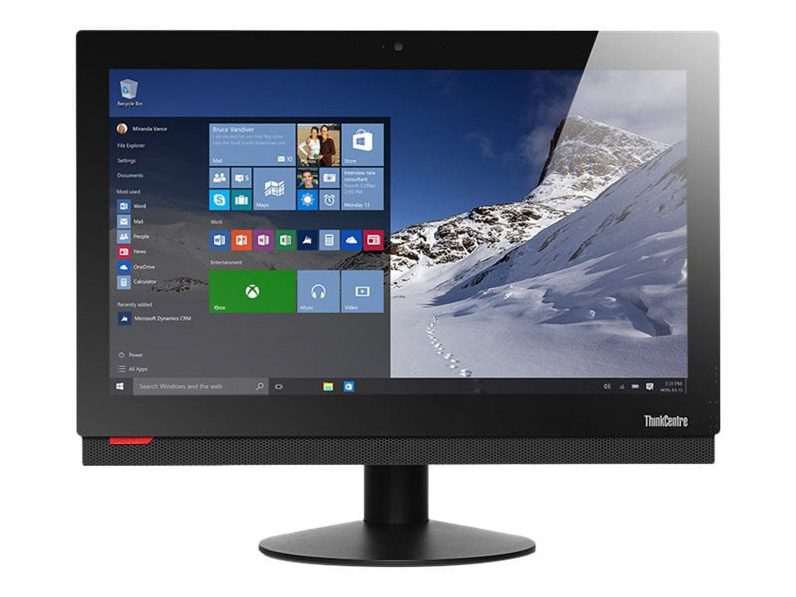 Lenovo ThinkCentre M800z 10EU - All-in-one - with UltraFlex II Stand ...