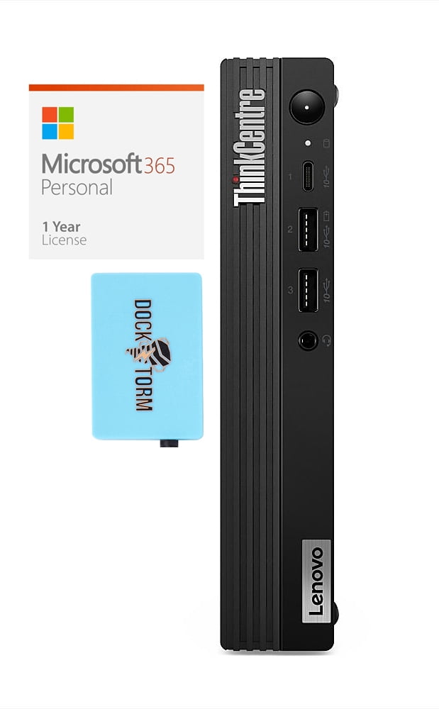 Lenovo ThinkCentre M80q Gen 3 Business Mini Desktop (Intel i5-12500T 6 ...