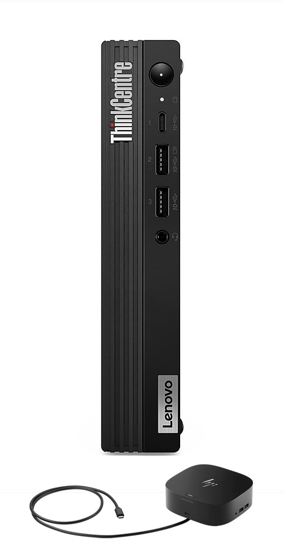Lenovo ThinkCentre M80q Gen 3 Business Mini Desktop (Intel i5-12500T 6 ...