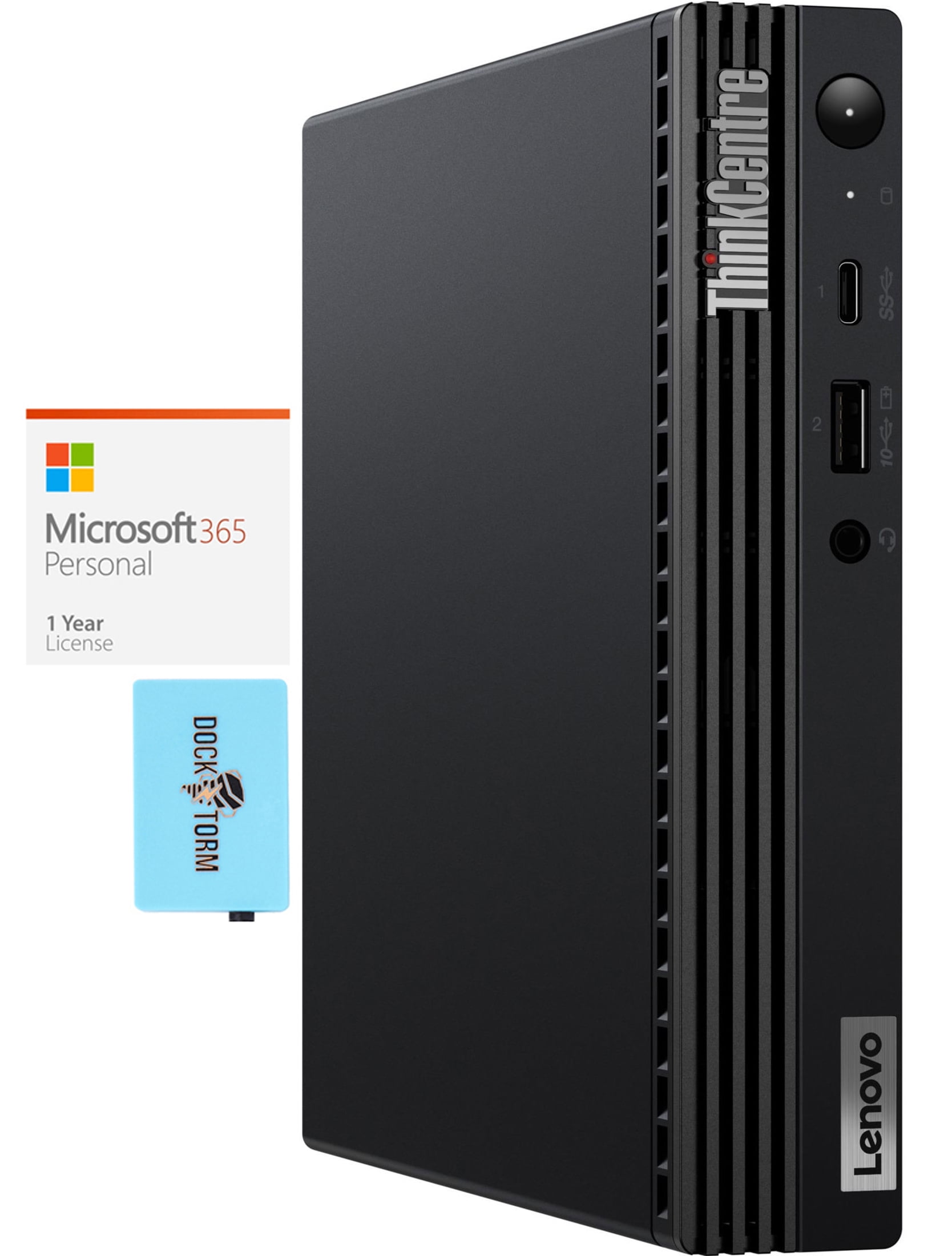 Lenovo ThinkCentre M80q Home/Business Mini Desktop (Intel i3-10100T 4 ...