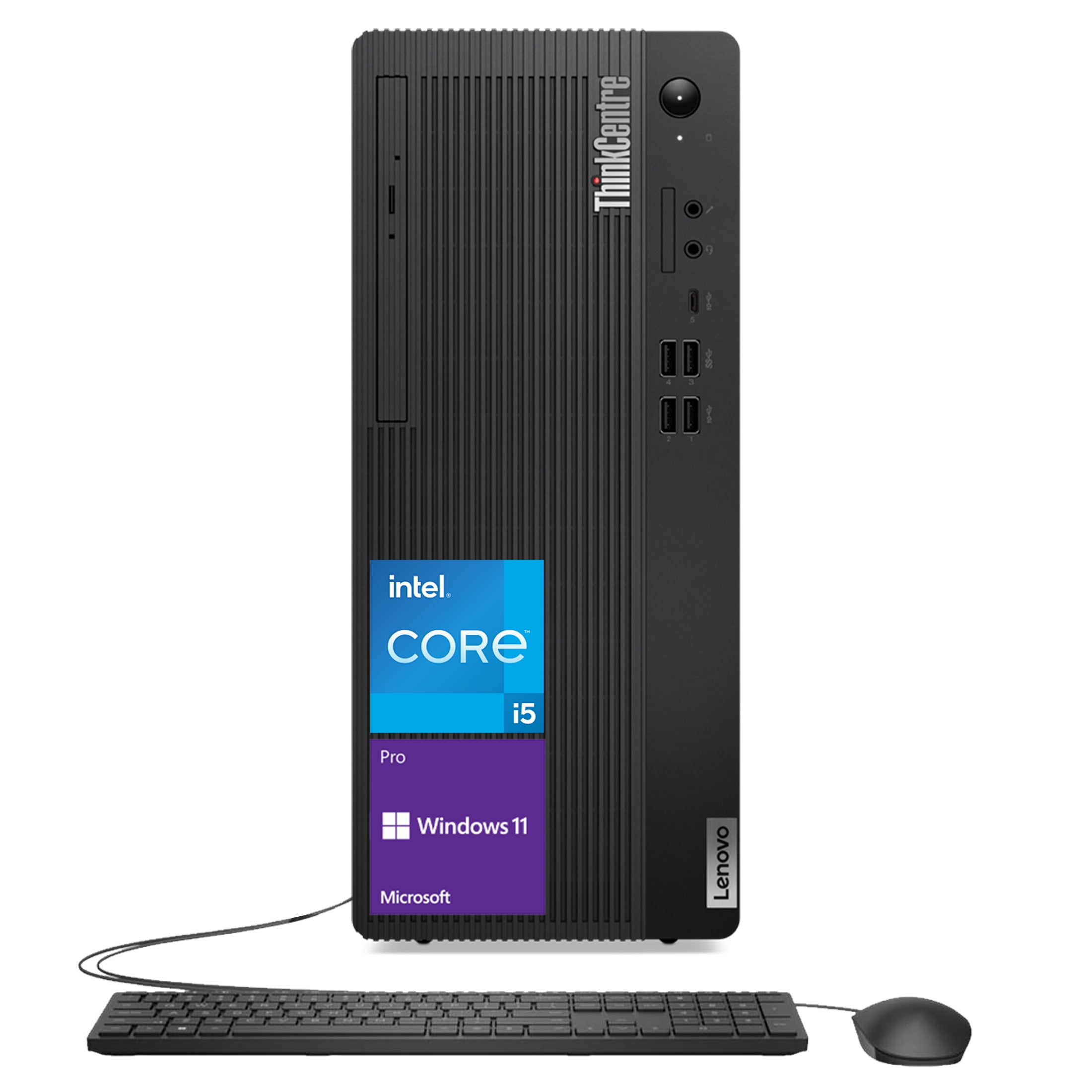 Lenovo ThinkCentre M80t G3 Business Desktop, Intel Hexa-Core i5-12500 ...