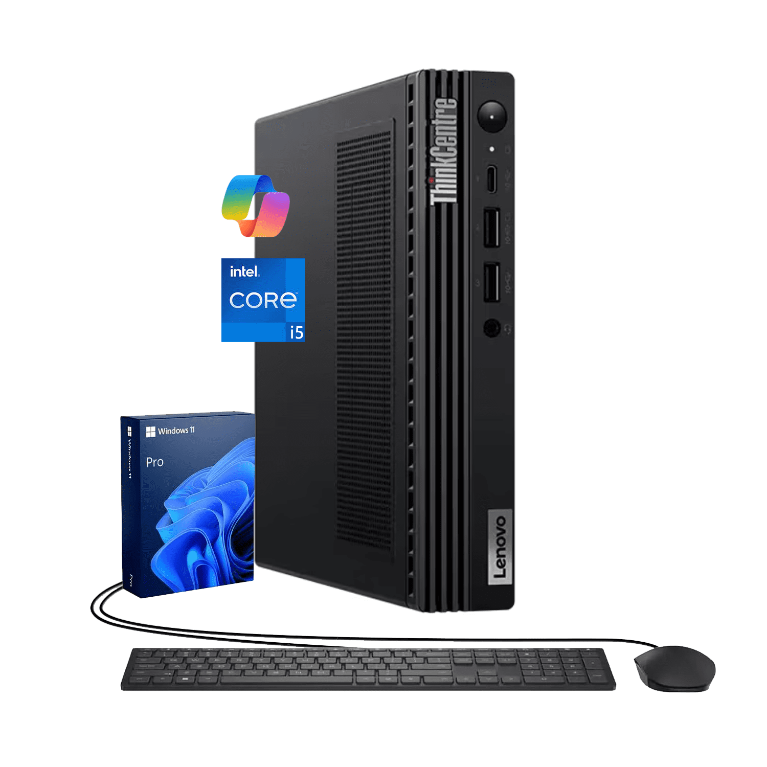 Lenovo ThinkCentre M90q Business Desktop, Intel Core i5-13500, 16GB ...