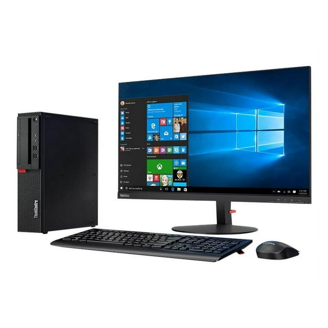 Lenovo ThinkCentre M910s 10MK004XUS Desktop Computer, Intel Core i7 7th ...