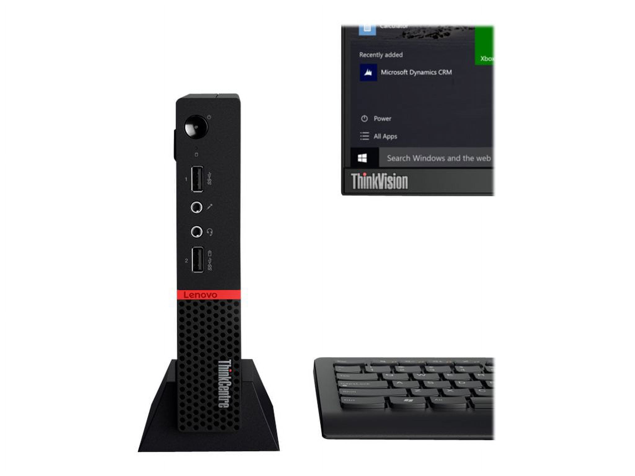 Lenovo ThinkCentre M715q 10RB - Thin client - tiny 1 x A6 PRO-8570E ...
