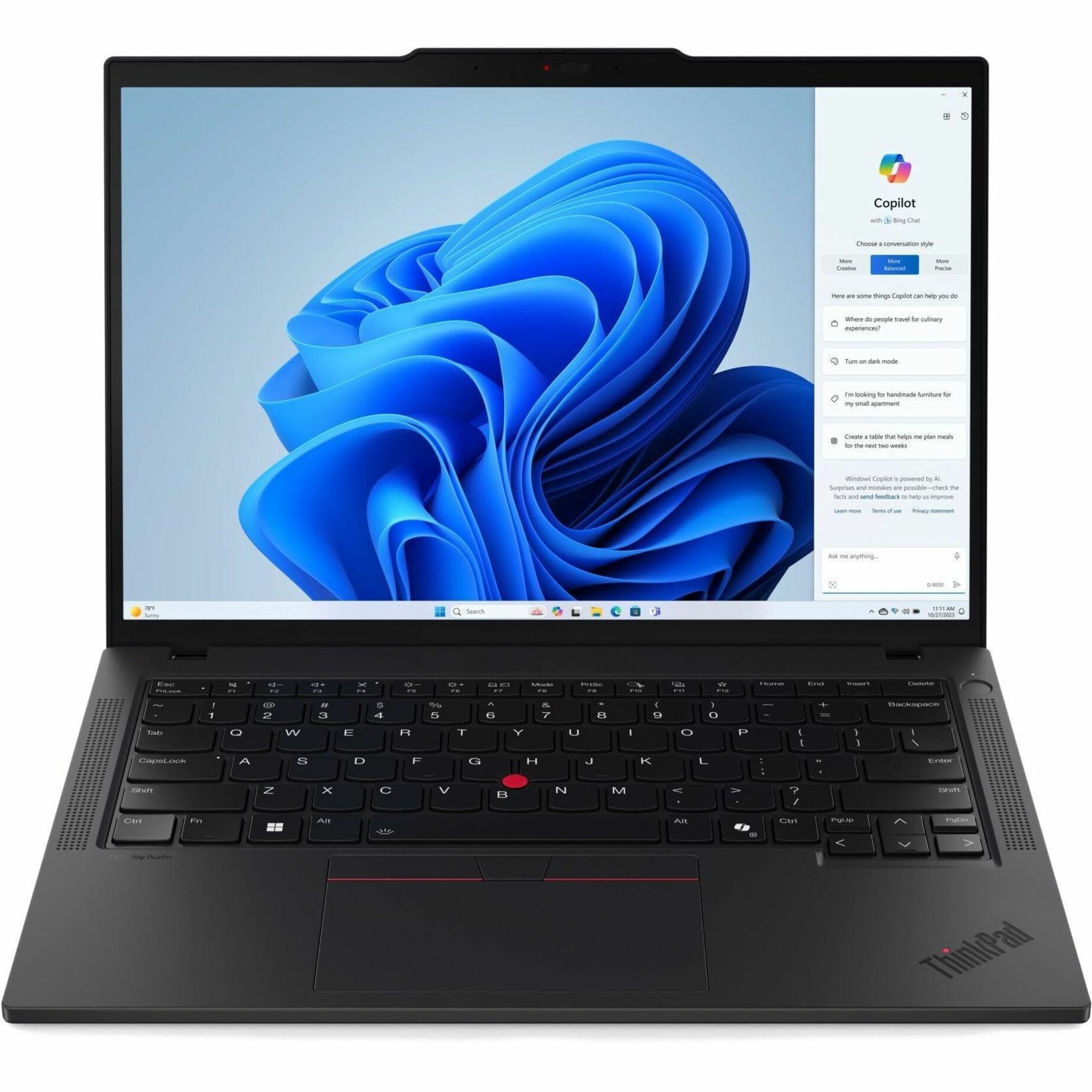 Lenovo ThinkPad 14" Laptop, AMD Ryzen 7 PRO 8840HS, 512GB SSD, Windows ...