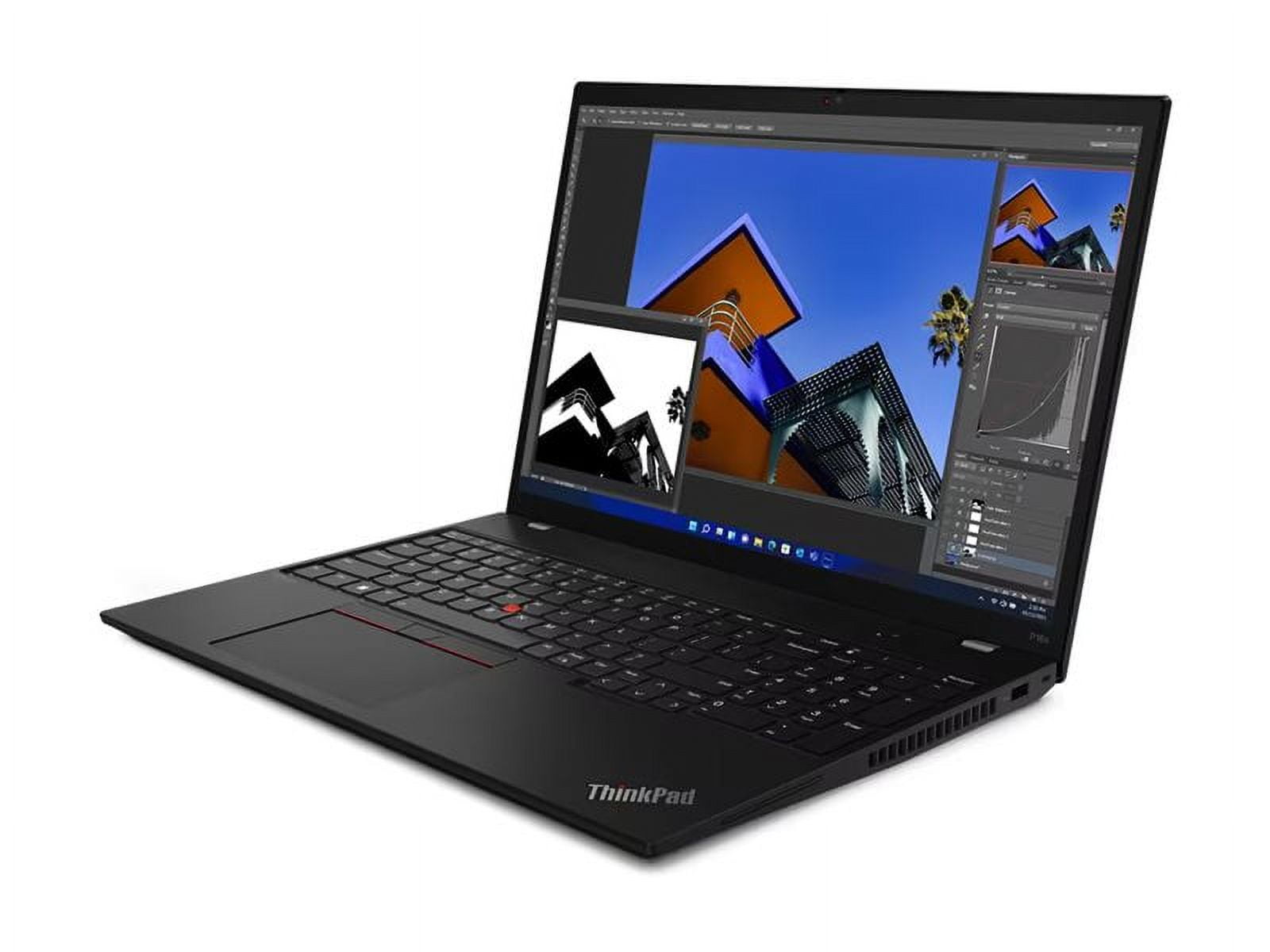 Lenovo ThinkPad P16s Gen 2 21HK - 180-degree hinge design - Intel Core ...