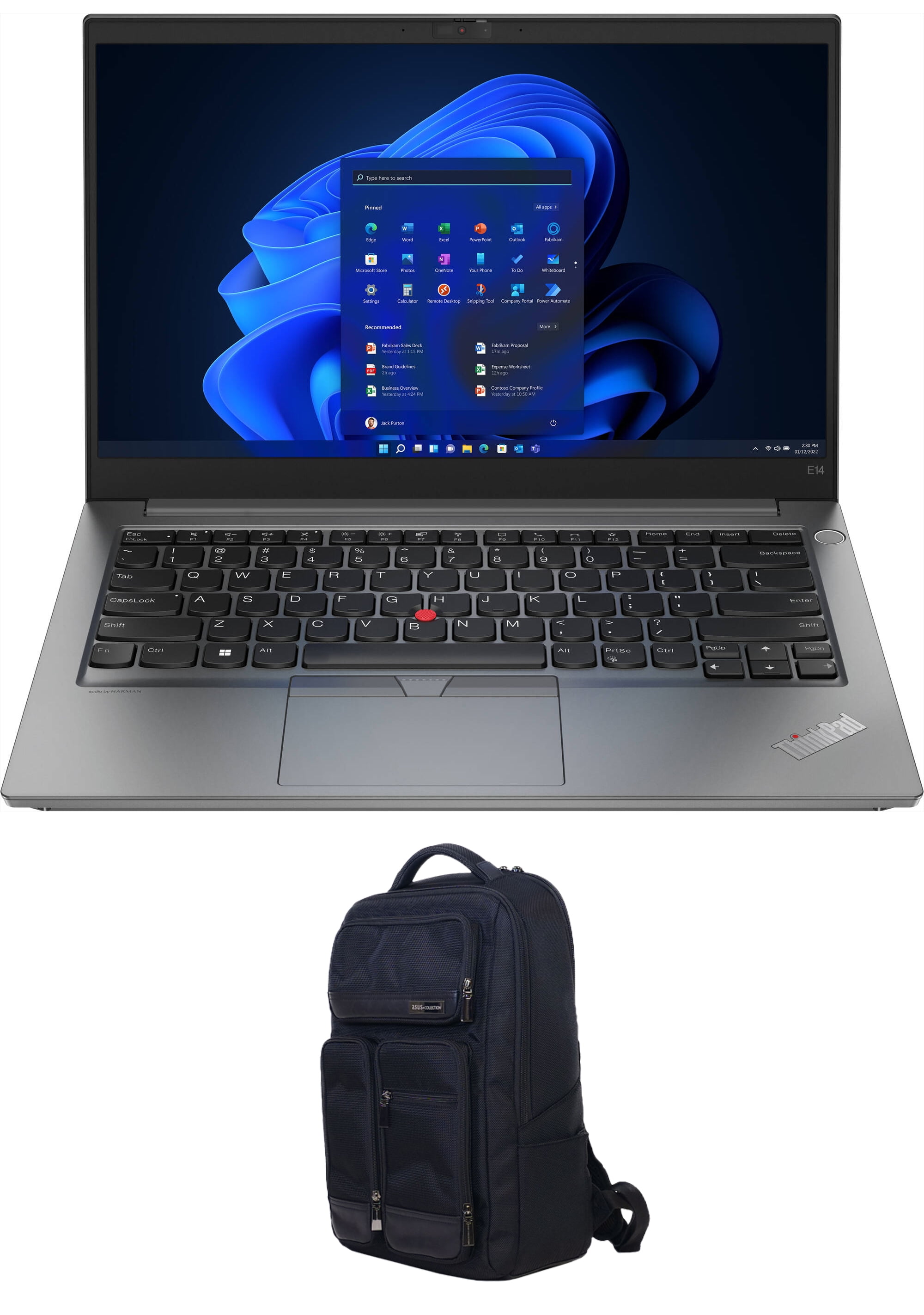 Lenovo ThinkPad E14 G4 Home/Business Laptop (Intel i7-1255U 10-Core, 14 ...