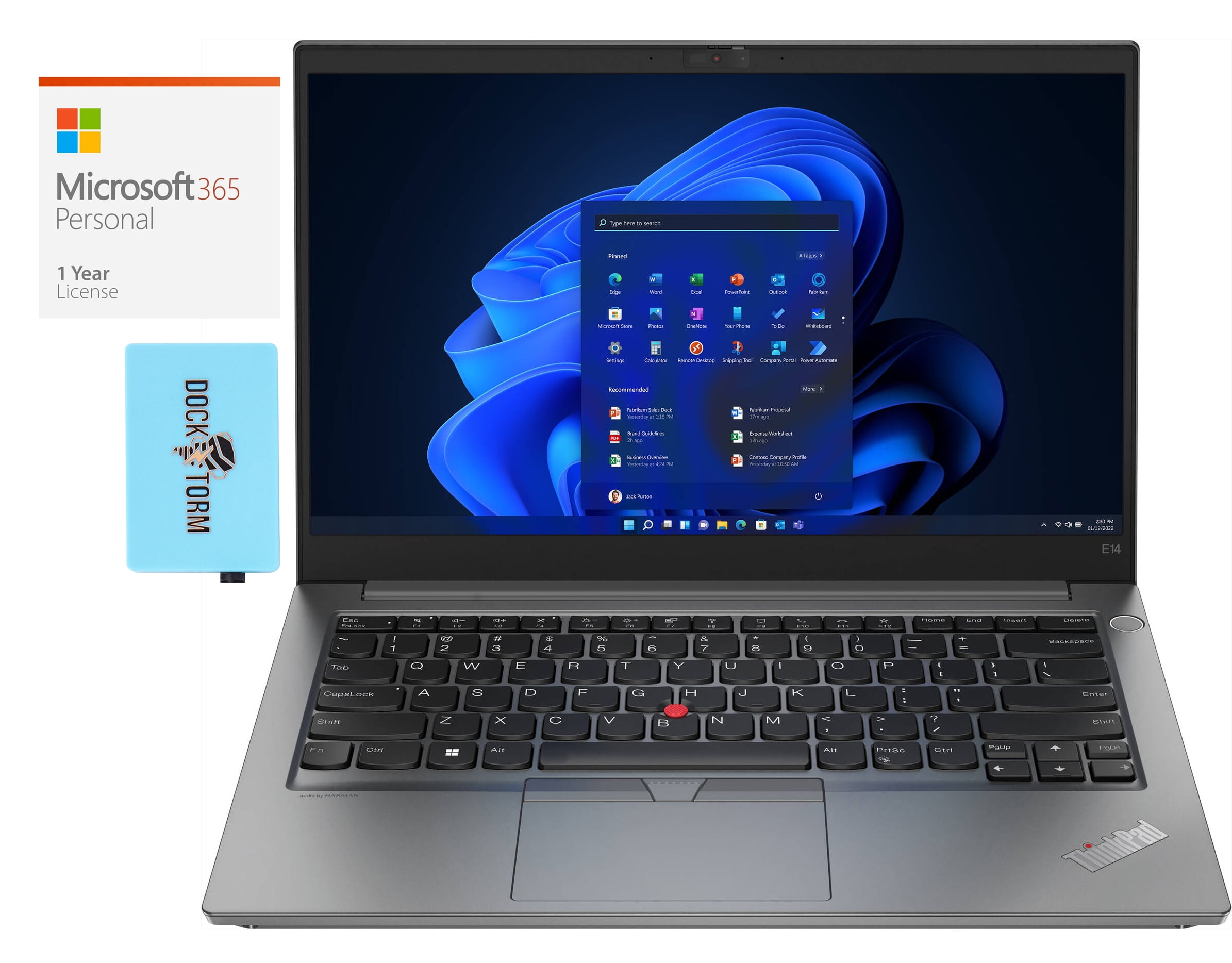 Lenovo ThinkPad E14 G4 Home/Business Laptop (Intel i7-1255U 10-Core, 14 ...