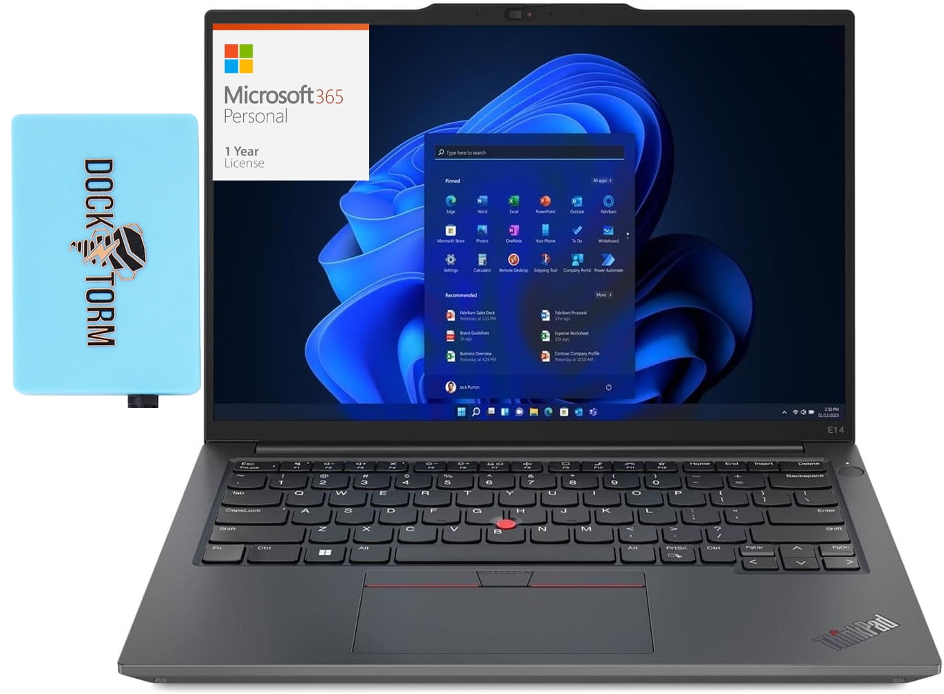 Lenovo ThinkPad E14 G5 Business Laptop (Intel i7-1355U 10-Core, 14.0in ...