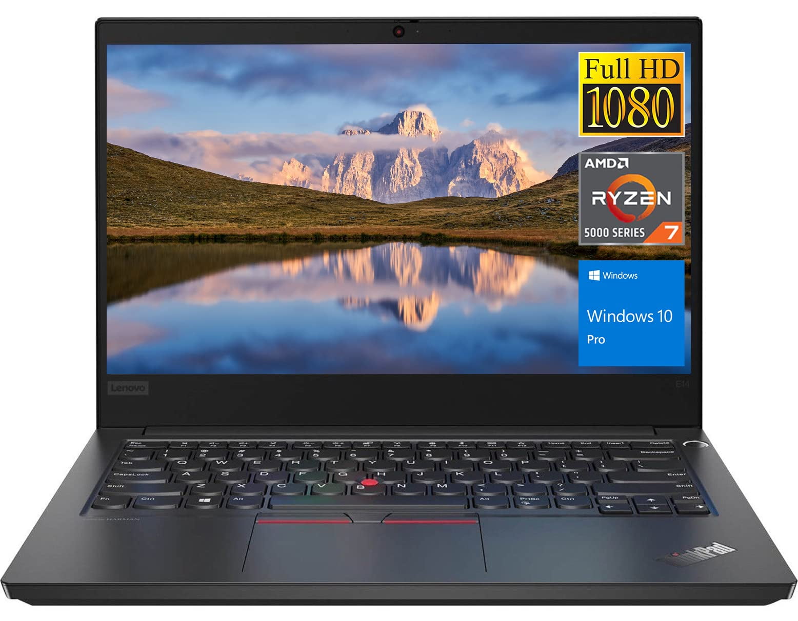 Lenovo ThinkPad E14 Gen 3 14" FHD Business Laptop, 8 Cores AMD Ryzen 7 ...