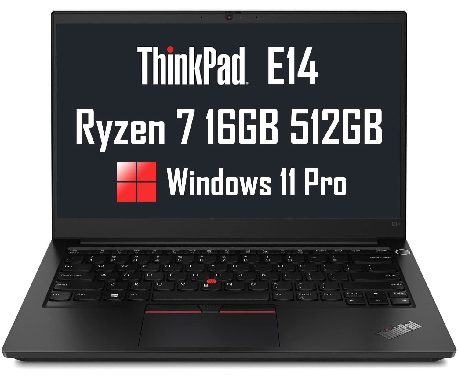 Lenovo ThinkPad E14 Gen 3 Business Laptop (14" FHD Anti-Glare, AMD ...